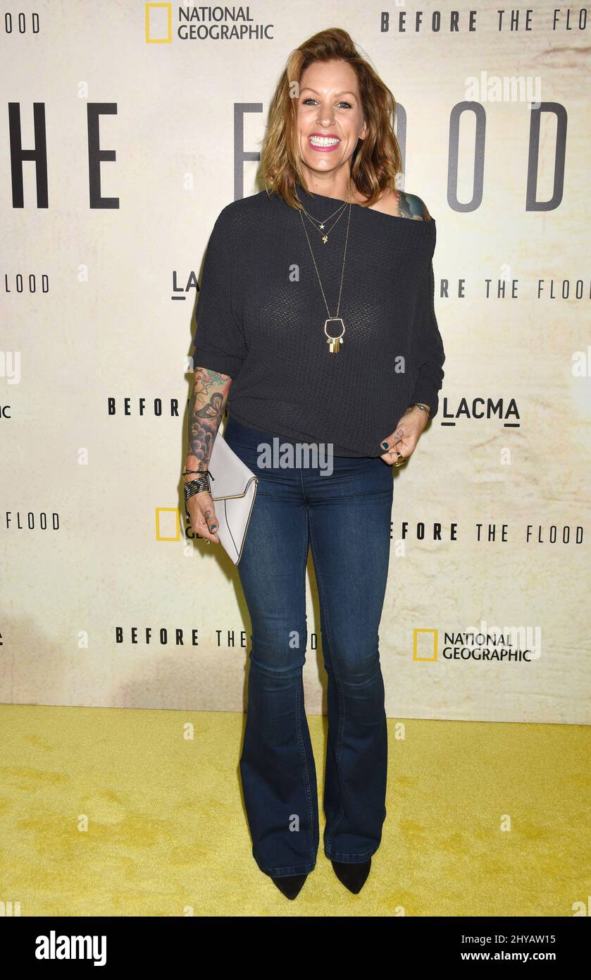 Pixie Acia attending the 'Before The Flood' premiere in Los Angeles ...