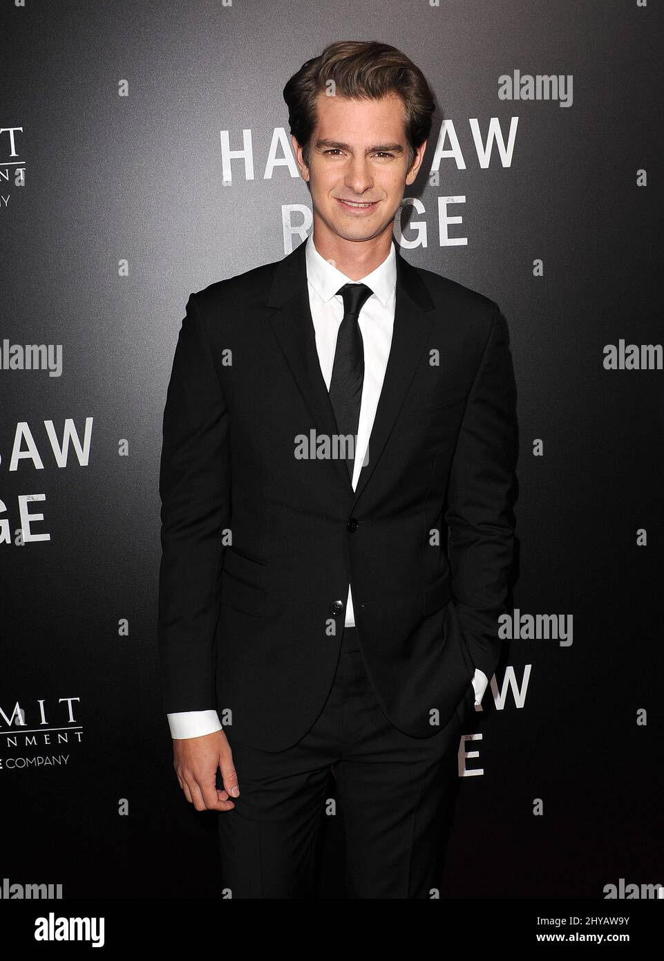 Andrew Garfield attending the premiere of 'Hacksaw Ridge' in Los ...