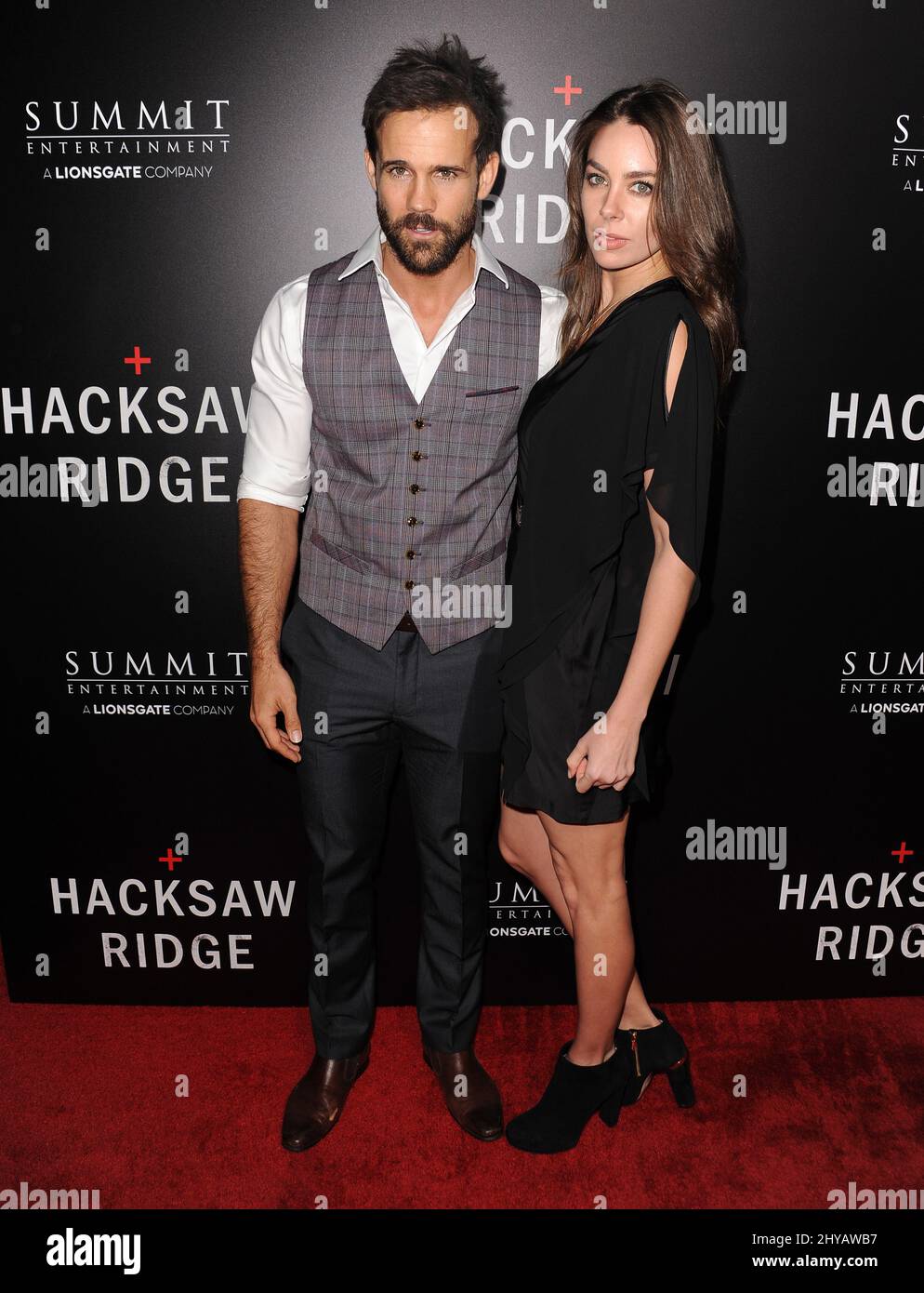 Luke Pegler attending the premiere of 'Hacksaw Ridge' in Los Angeles ...