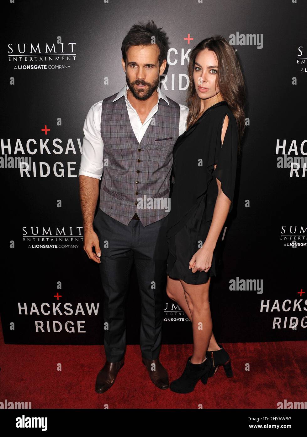 Luke Pegler attending the premiere of 'Hacksaw Ridge' in Los Angeles ...