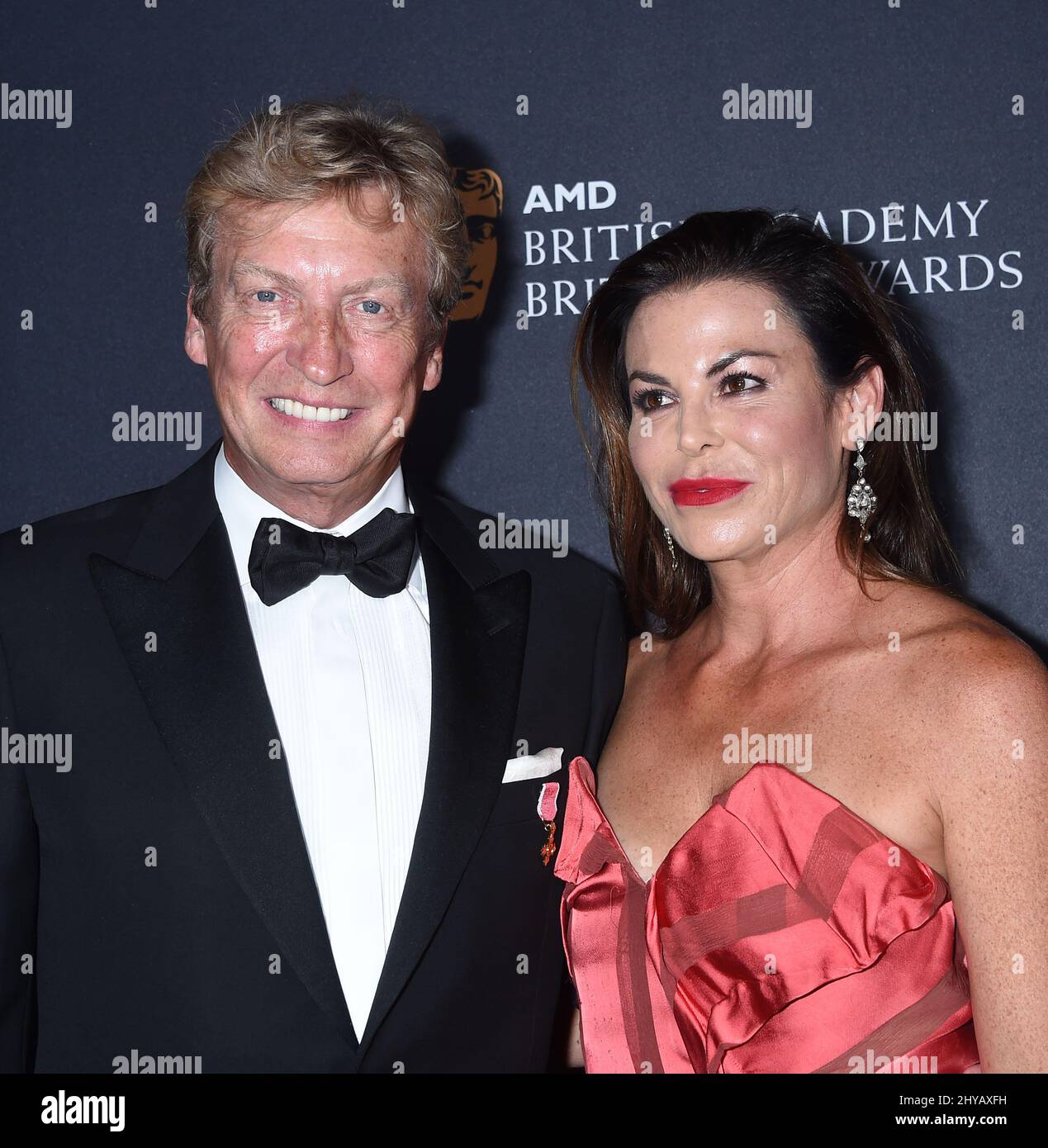 Nigel Lythgoe and Stephanie Magid attending The British Academy ...
