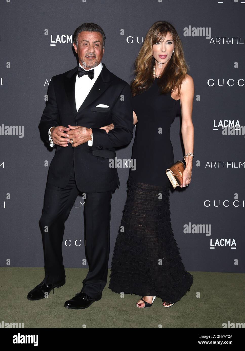 October 29, 2016 Los Angeles, CA. Sylvester Stallone and Jennifer ...