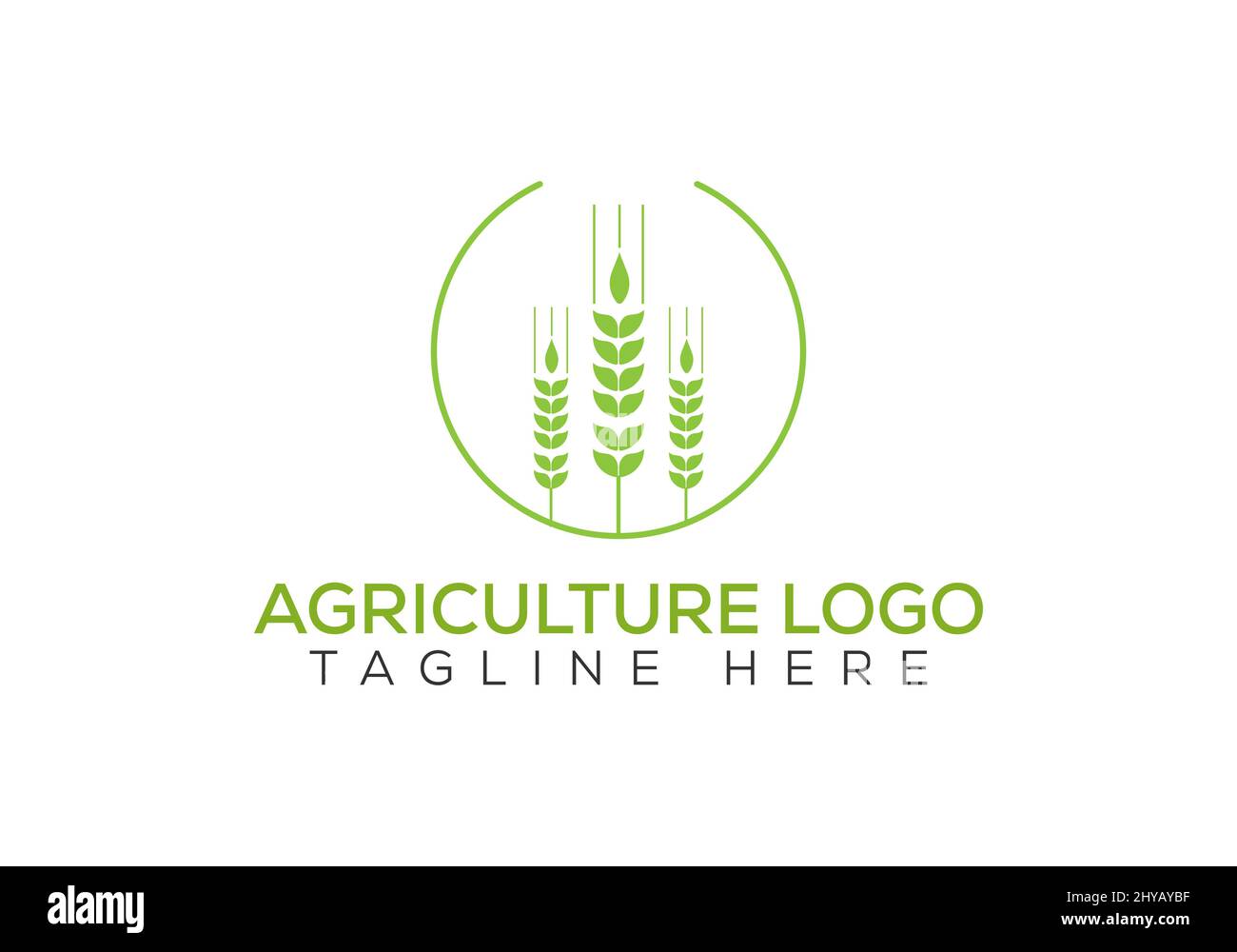 Agriculture Logo Emblem Template. Farmland Agro Farm, Agribusiness, Eco ...