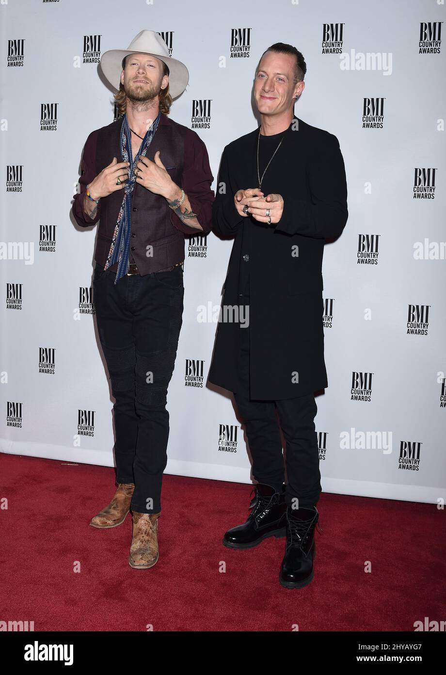 Florida Georgia Line attends the 64th Annual BMI Country Awards held at ...