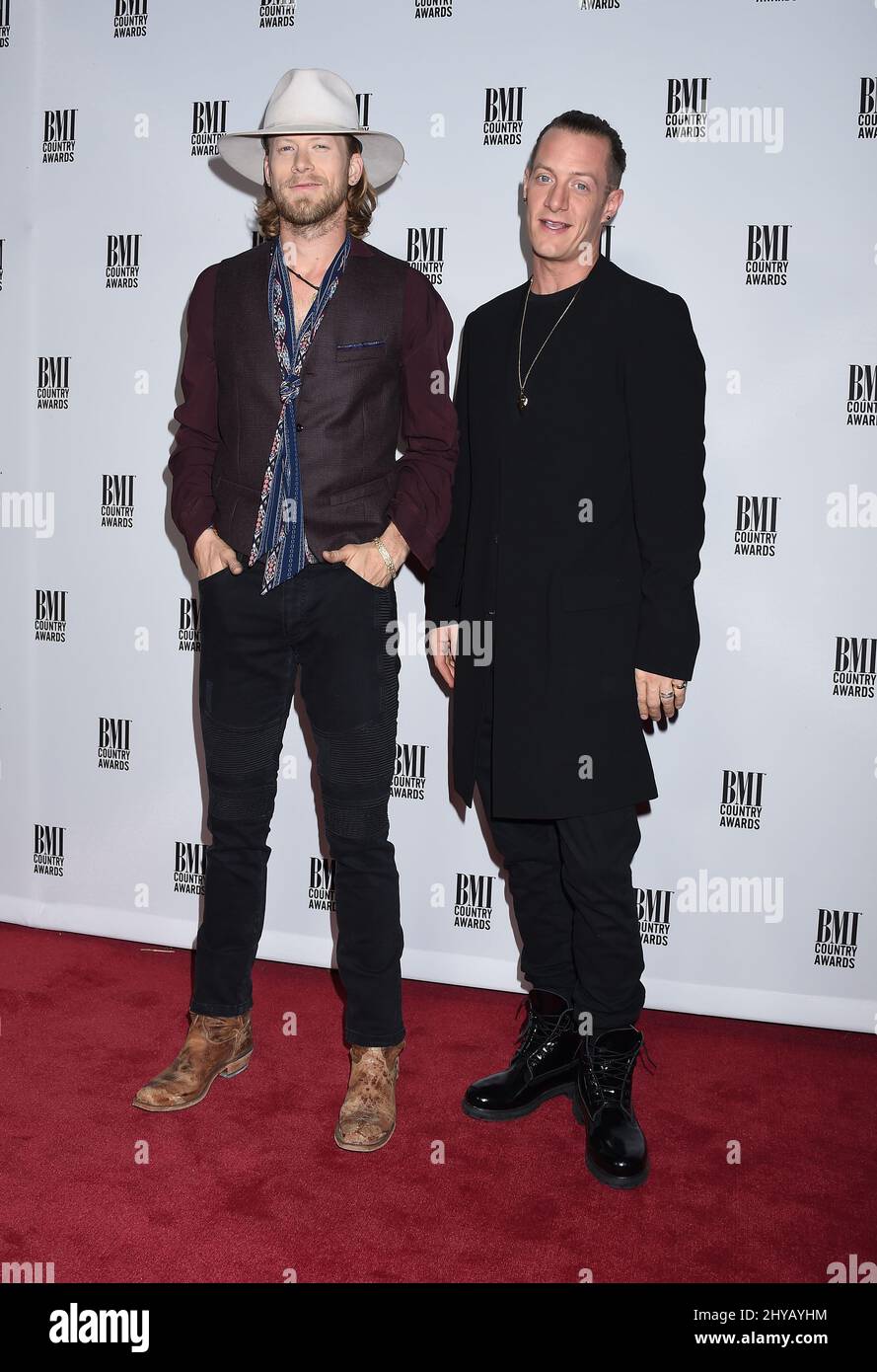 Florida Georgia Line attends the 64th Annual BMI Country Awards held at ...