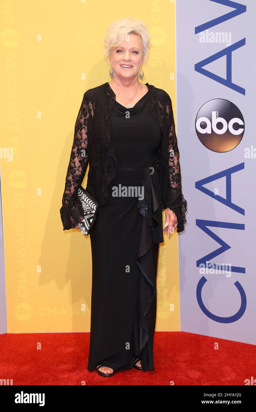 Connie Smith attends 50th Annual CMA Awards held at the Bridgestone ...