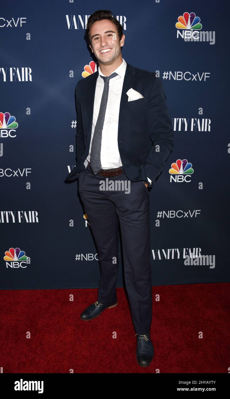 Cameron Jones arrives at the NBC and Vanity Fair toast the 2016-2017 TV ...