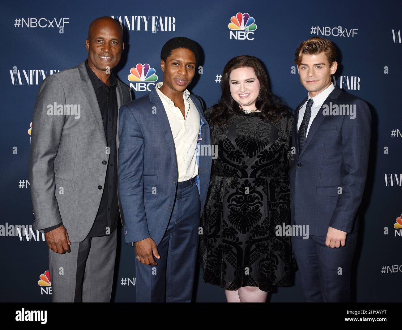 Kenny Leon, Ephraim Sykes, Maddie Baillio and Garrett Clayton arrives ...