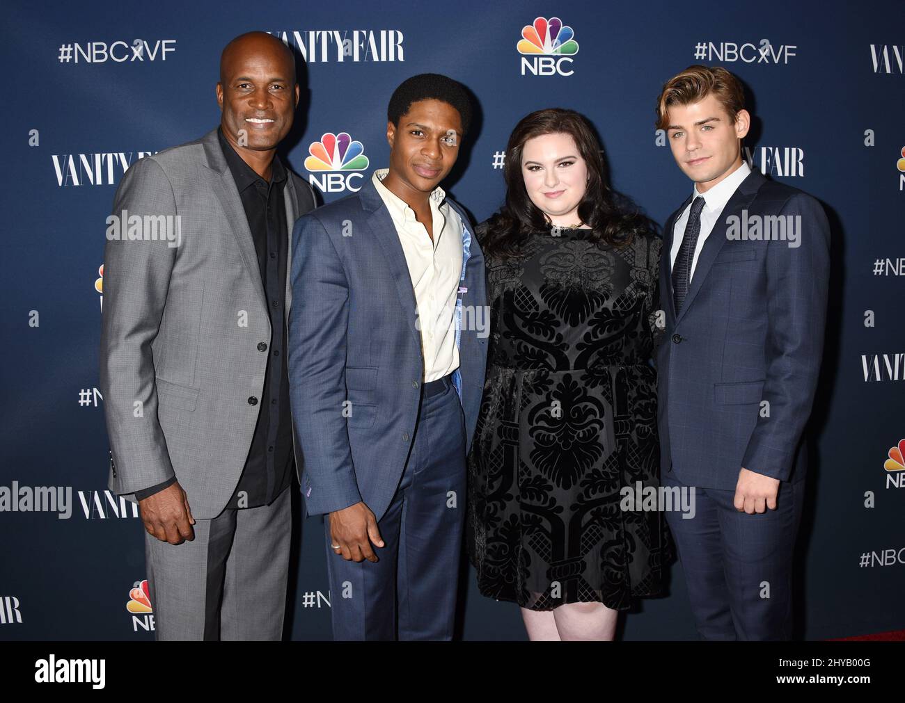Kenny Leon, Ephraim Sykes, Maddie Baillio and Garrett Clayton arrives ...