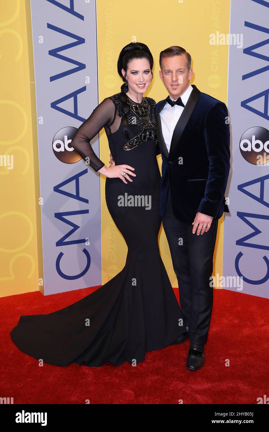 Thompson Square, Shawna Thompson, Kiefer Thompson arrives at the 50th ...