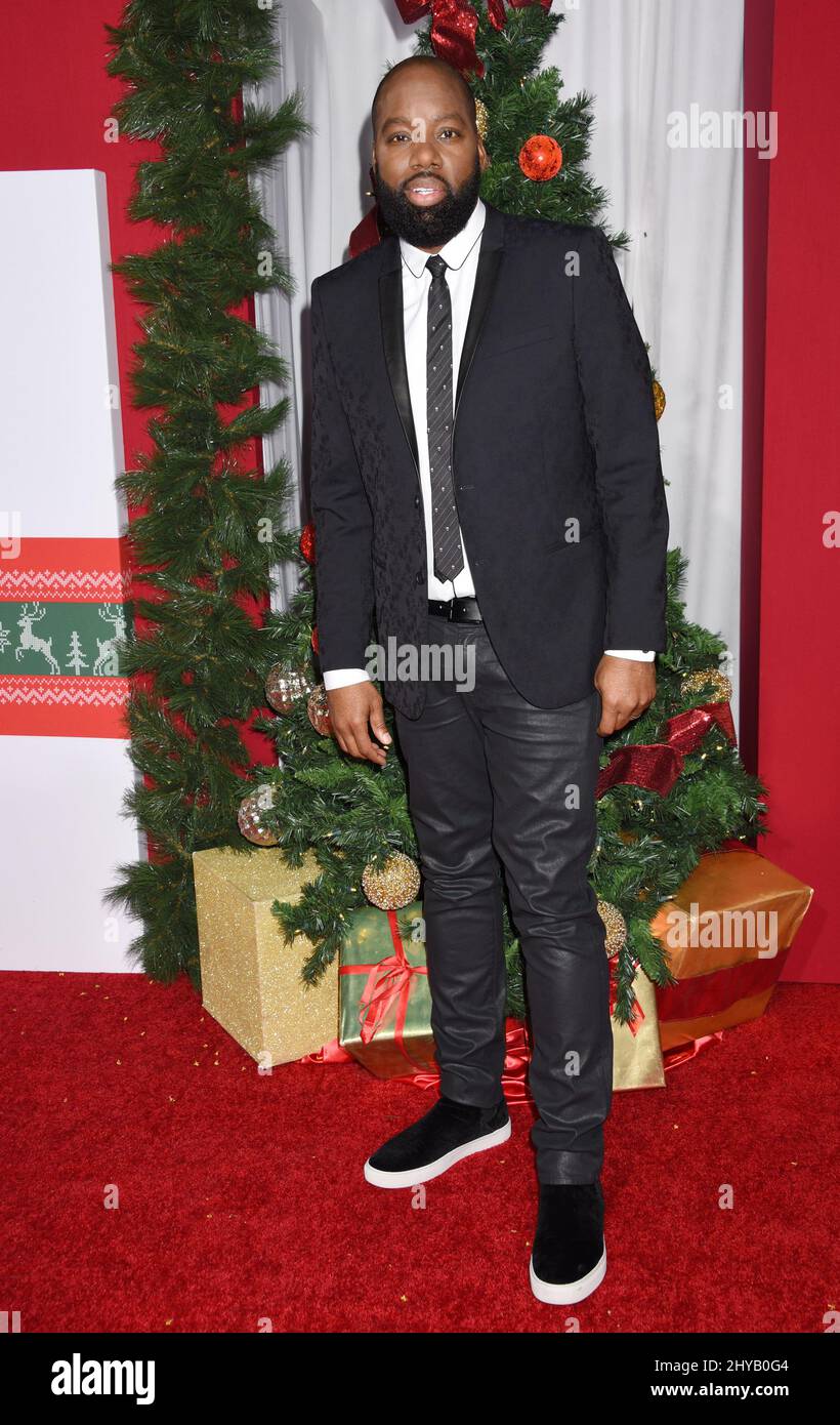 David E. Talbert arrives at Universal's Almost Christmas premiere held ...