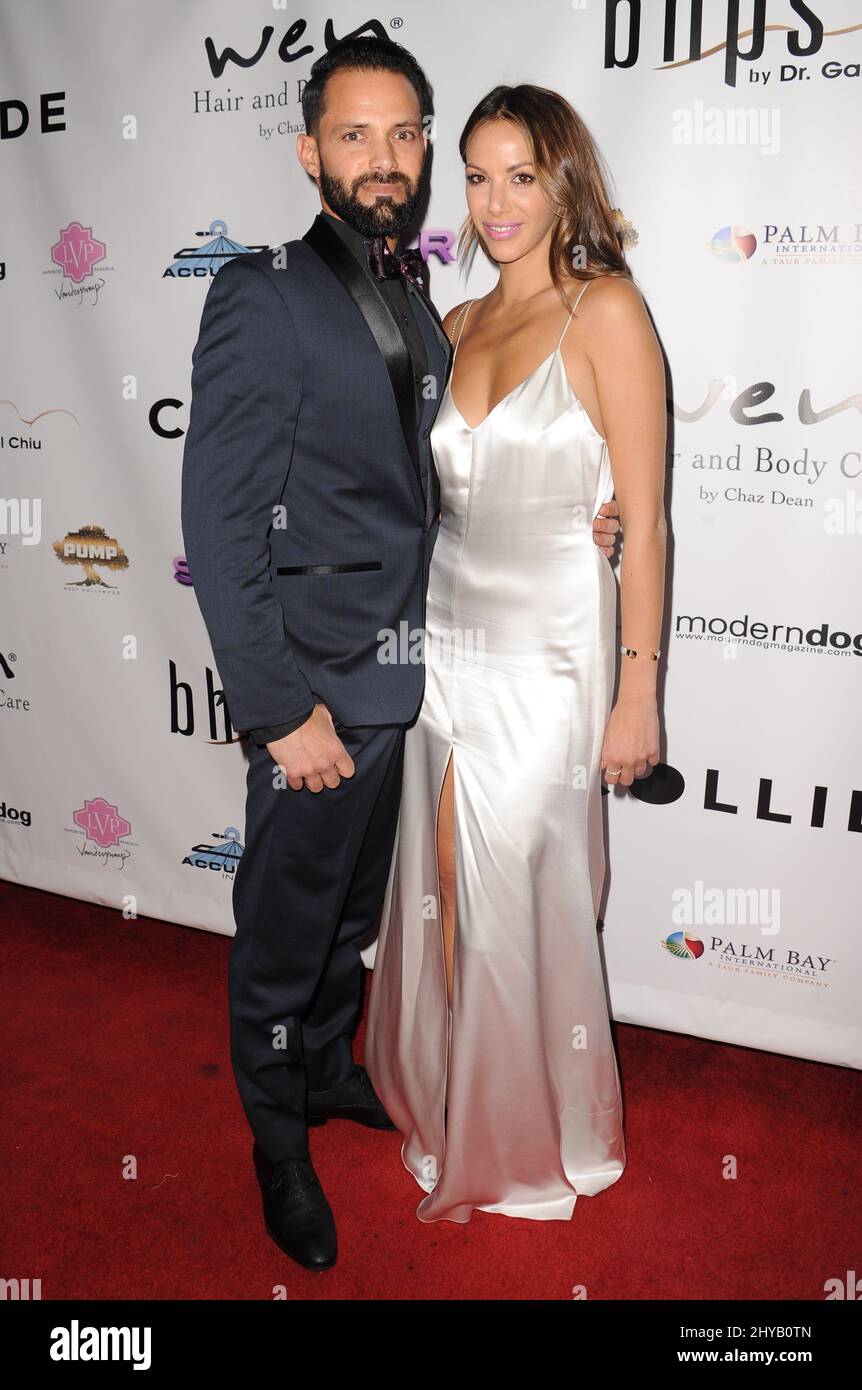 Kristen Doute, Brian Carter arriving for the "Vanderpump Dogs ...