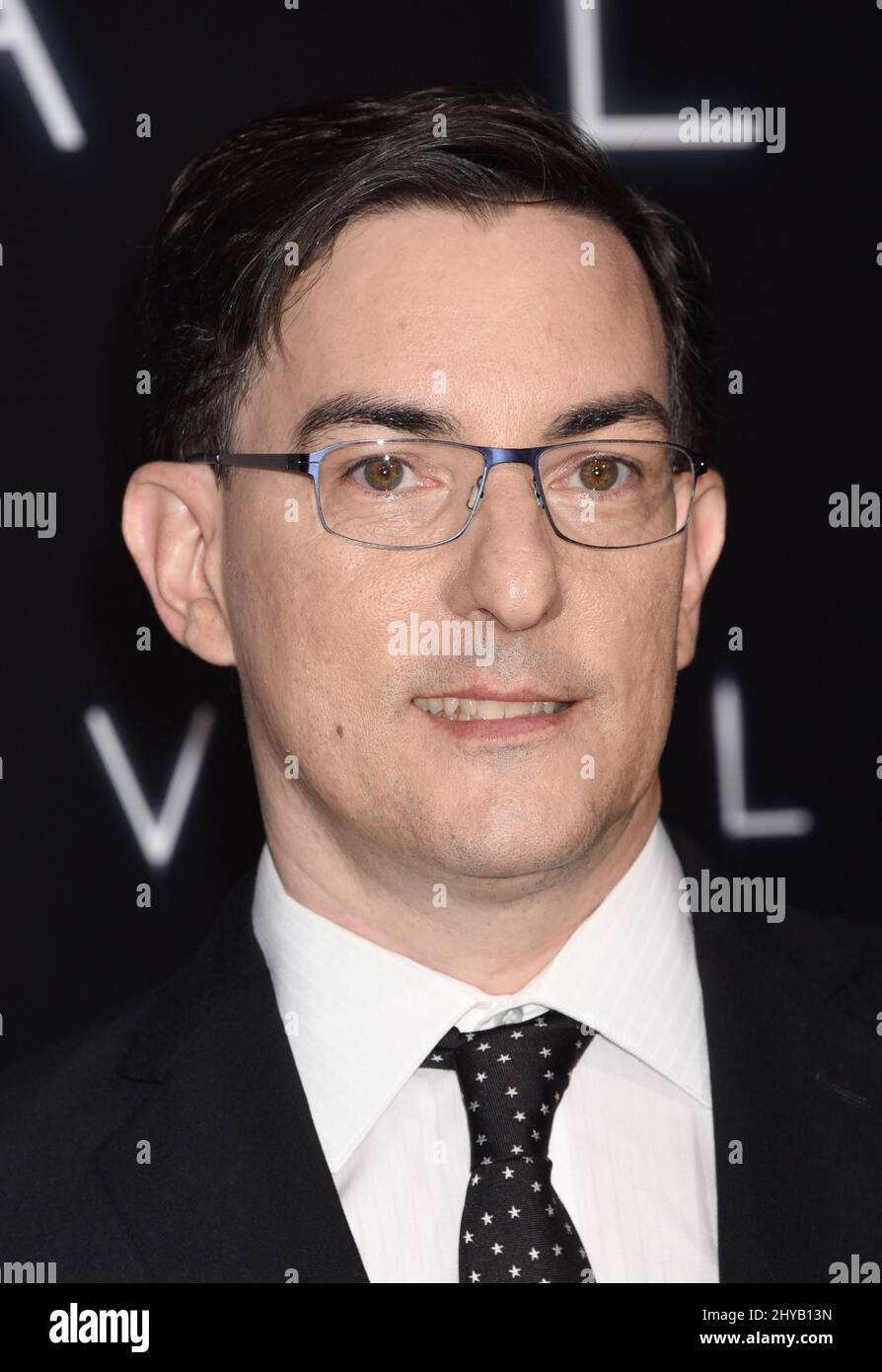 Eric Heisserer arrives at the LA Premiere of "Arrival" at the Regency ...
