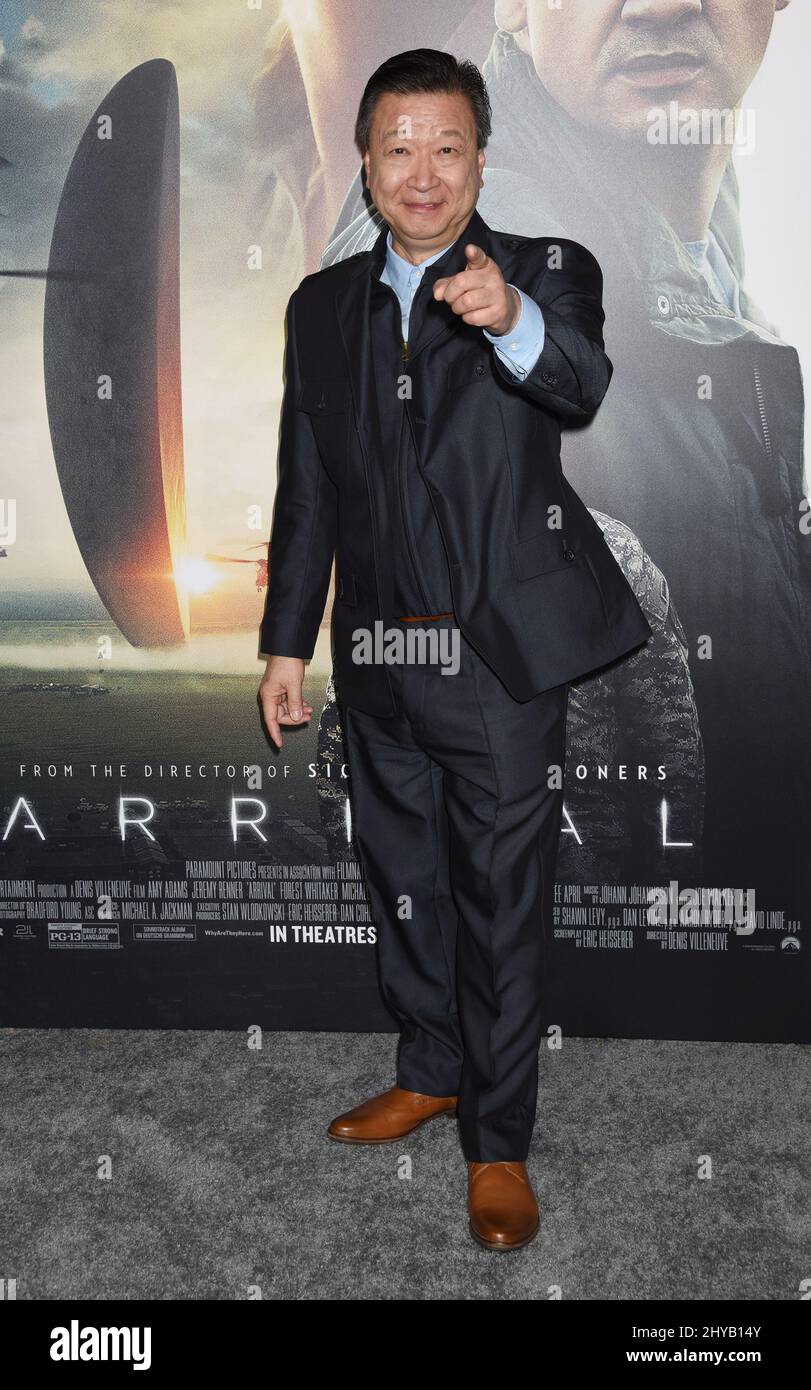 Tzi Ma arrives at the LA Premiere of "Arrival" at the Regency Village ...