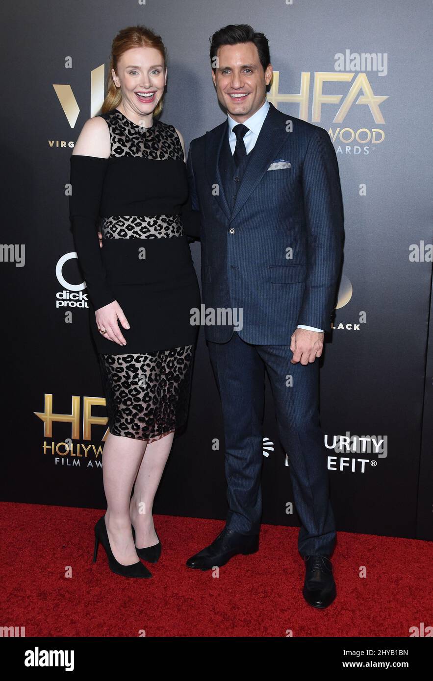 Bryce Dallas Howard and Edgar Ramirez attending the 20th annual ...