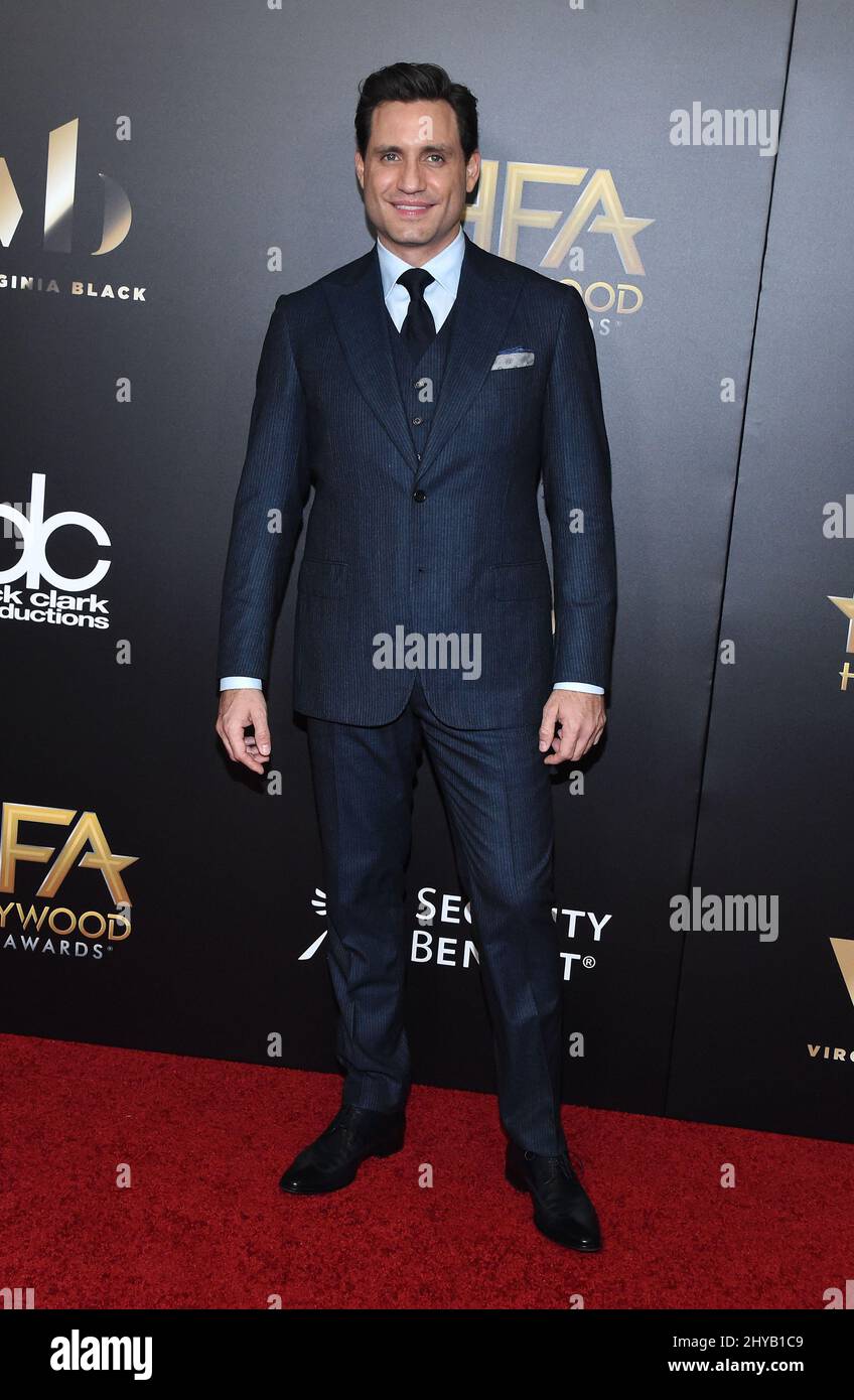Edgar Ramirez attending the 20th annual Hollywood Film Awards at the ...