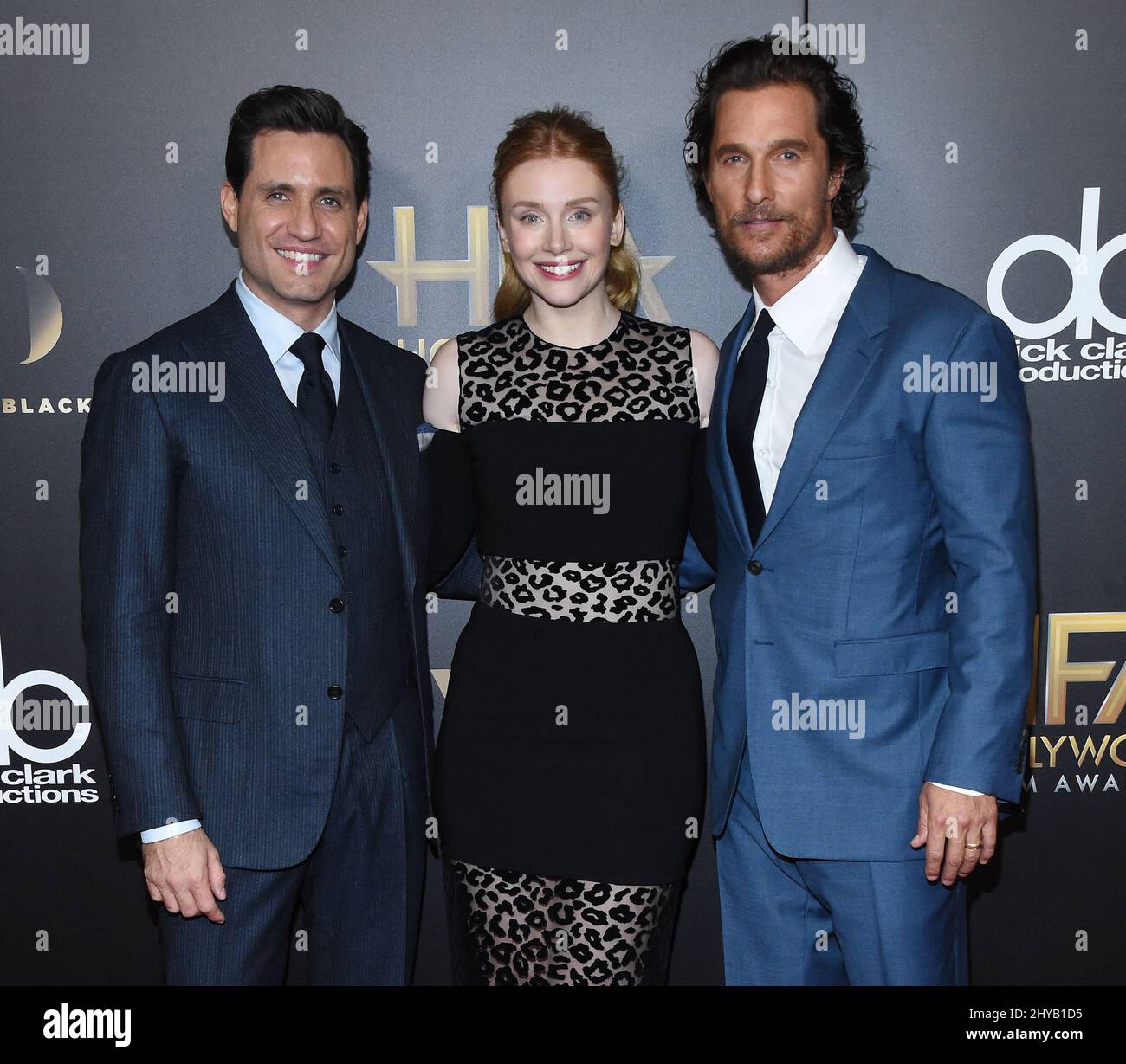 Edgar Ramirez, Bryce Dallas Howard and Matthew McConaughey attending ...