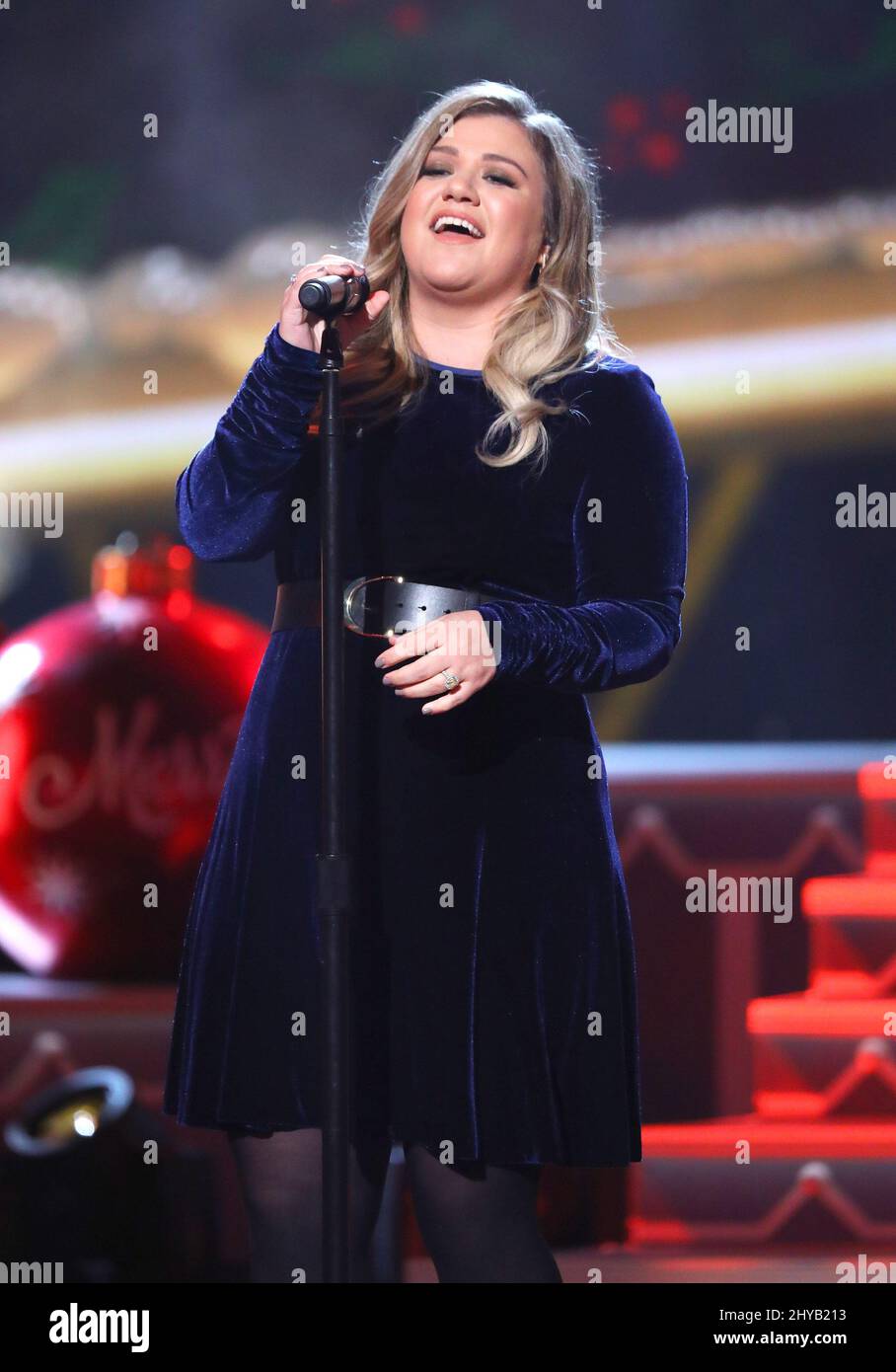 Kelly Clarkson during the CMA Country Christmas special taped at the ...