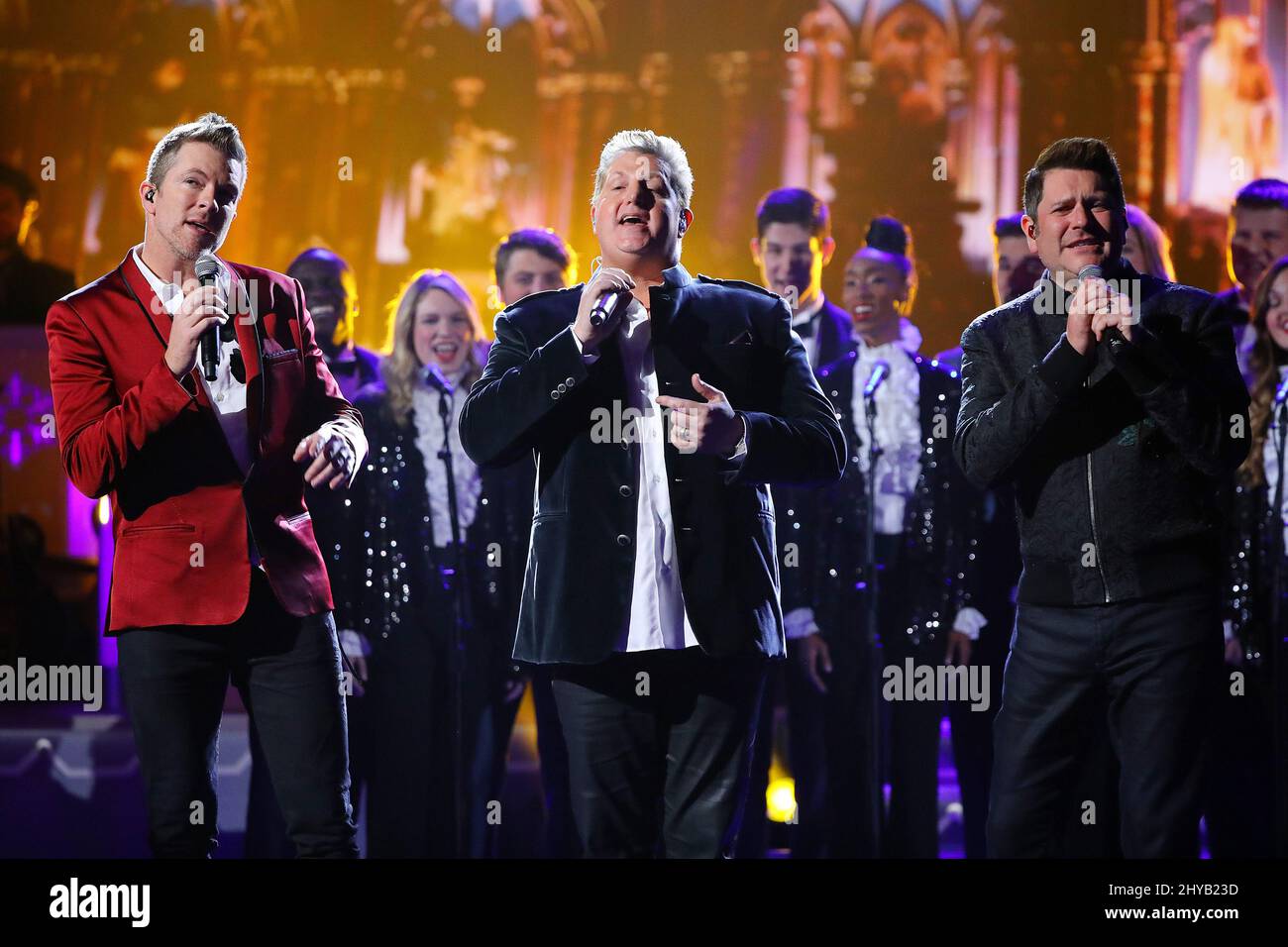 Jay DeMarcus and Joe Don Rooney and Gary Levox of Rascal Flatts ...