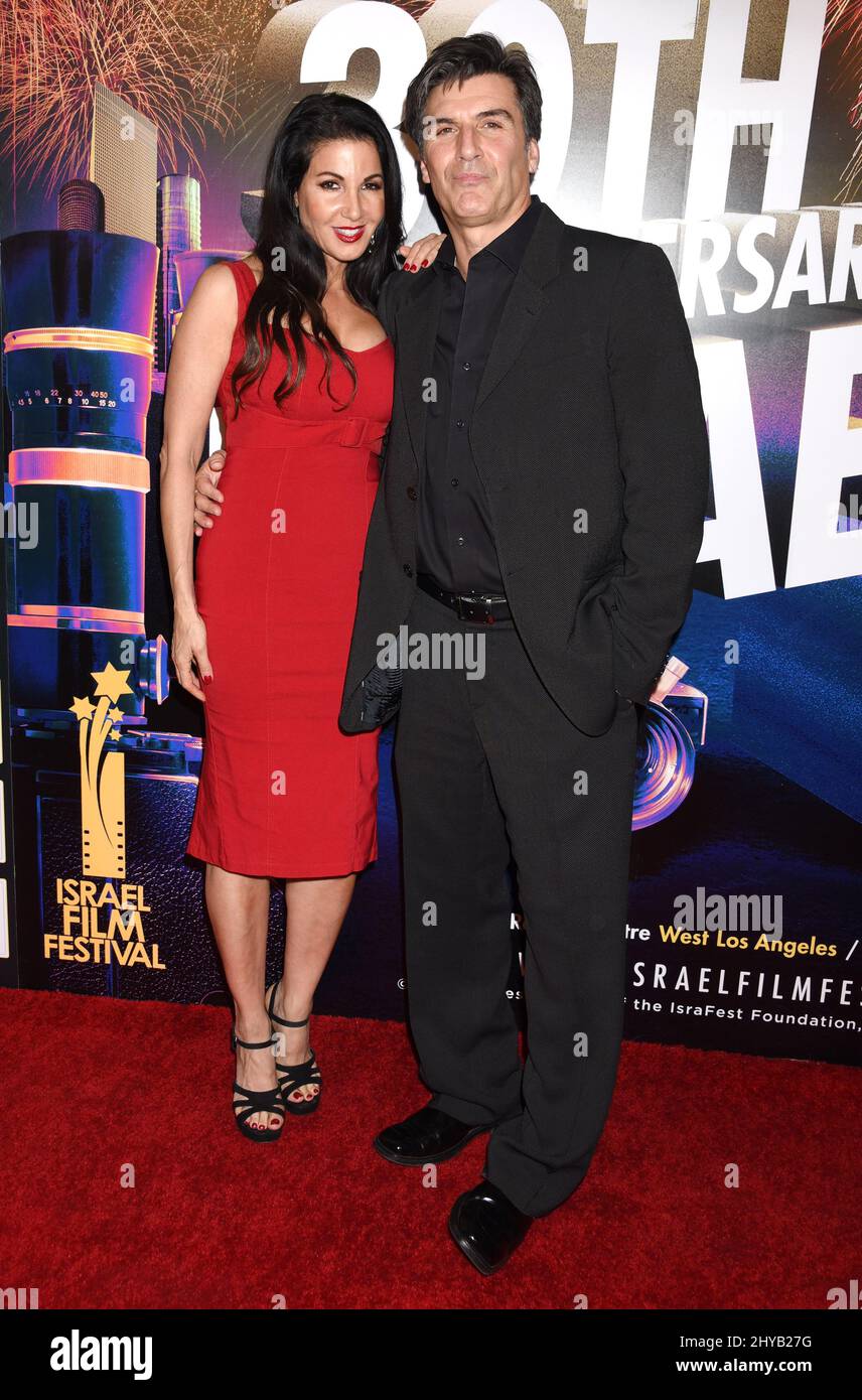 Vincent Irizarry and wife Avalon House attends the 30th Israel Film ...