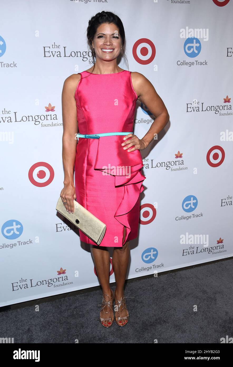Andrea Navedo arriving to the Eva Longoria Foundation Dinner held at ...