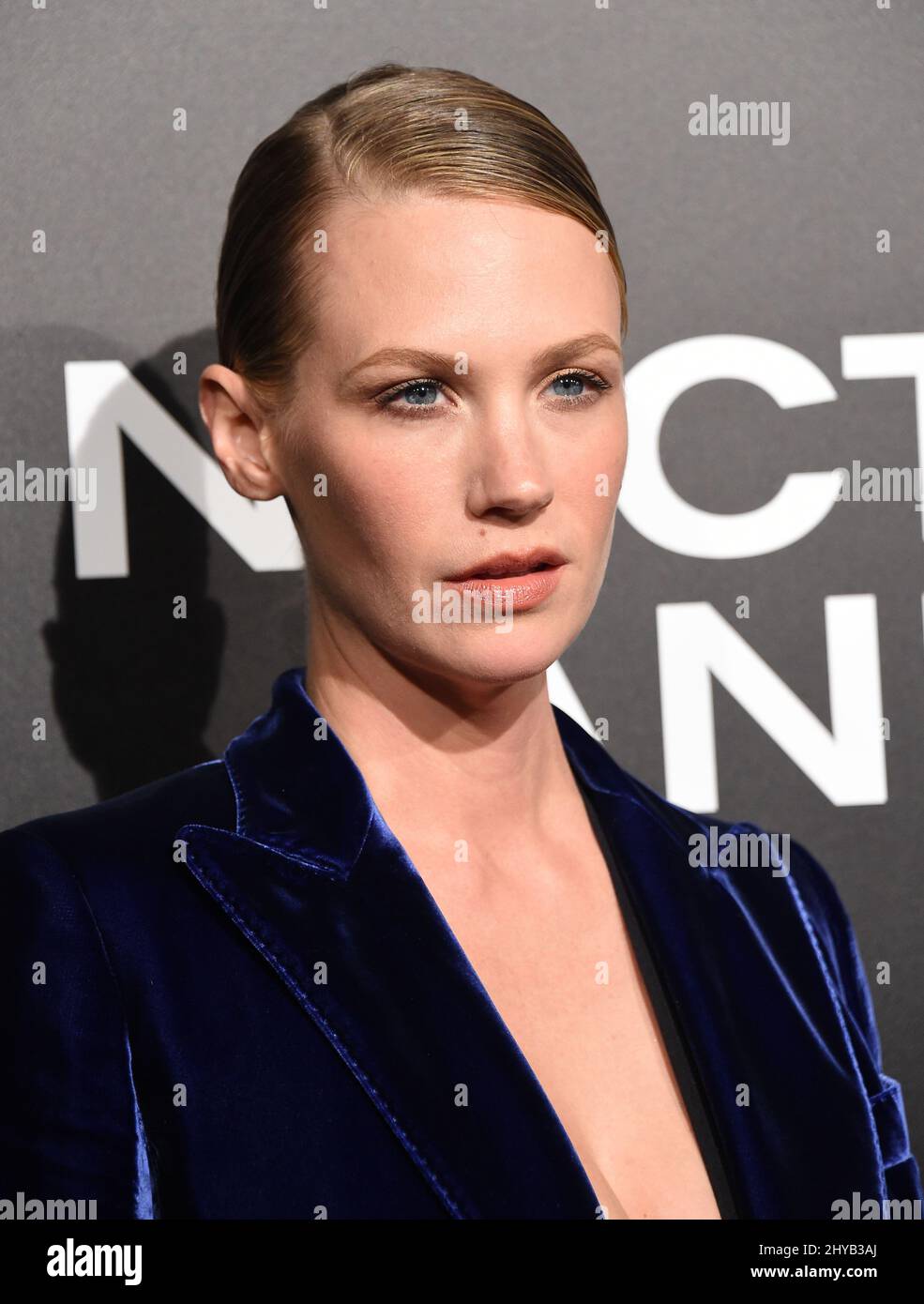 January Jones arriving to the "Nocturnal Animals" Los Angeles Screening ...