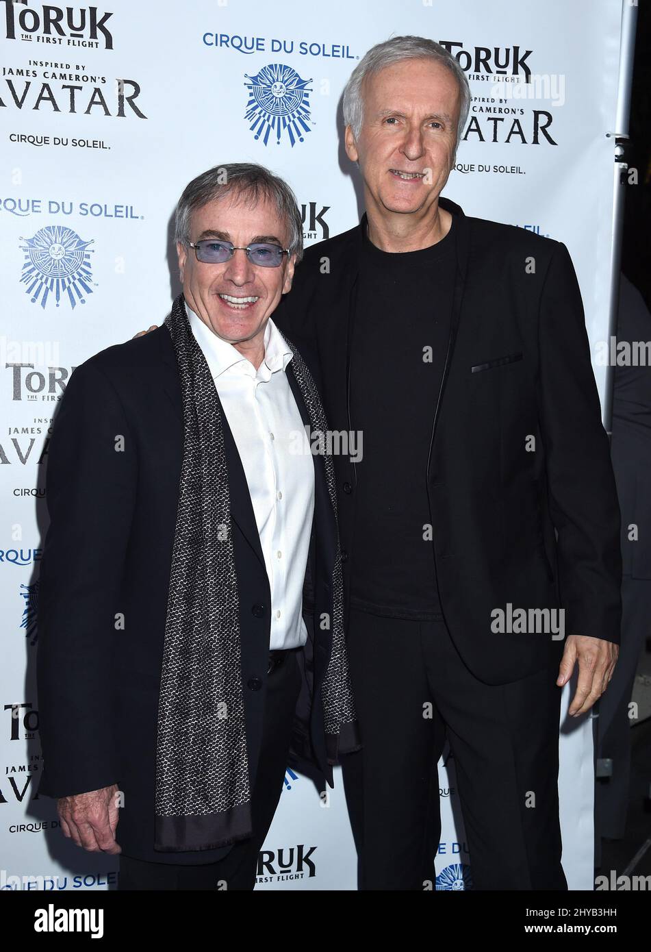 Daniel Lamarre and James Cameron Opening of "Toruck - The First Flight ...
