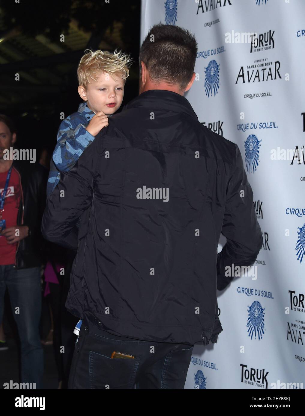 Axl Jack Duhamel and Josh Duhamel Opening of "Toruck - The First Flight ...