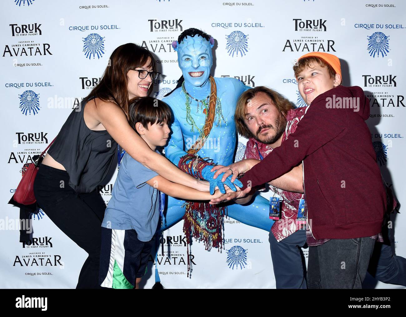 Tanya Haden, Thomas David Black, Jack Black and Samuel Jason Black ...