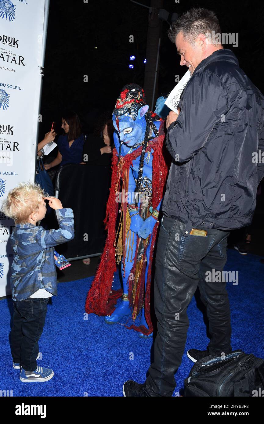 Axl Jack Duhamel and Josh Duhamel Opening of "Toruck - The First Flight ...