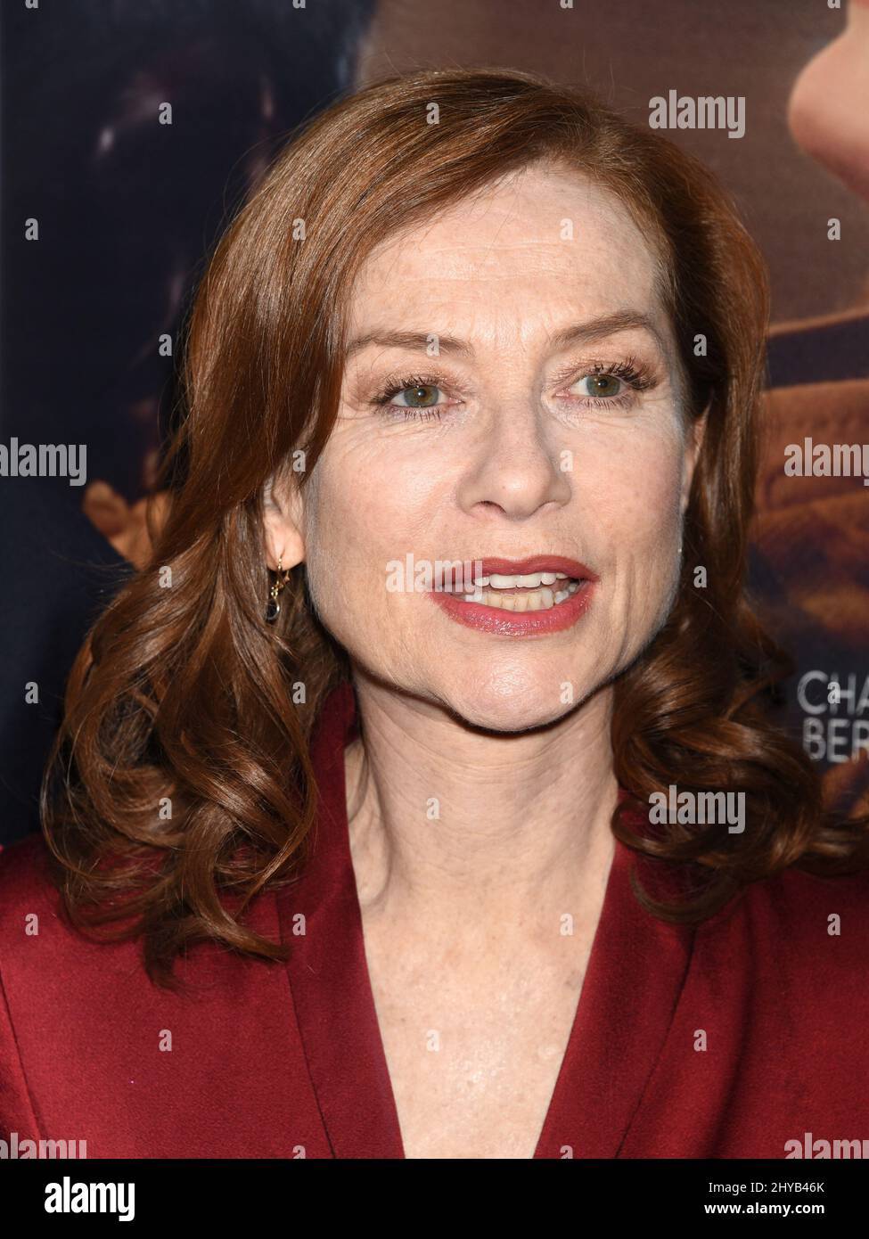 Isabelle Huppert attending the screening of 'Elle' at AFI Fest 2016 in ...