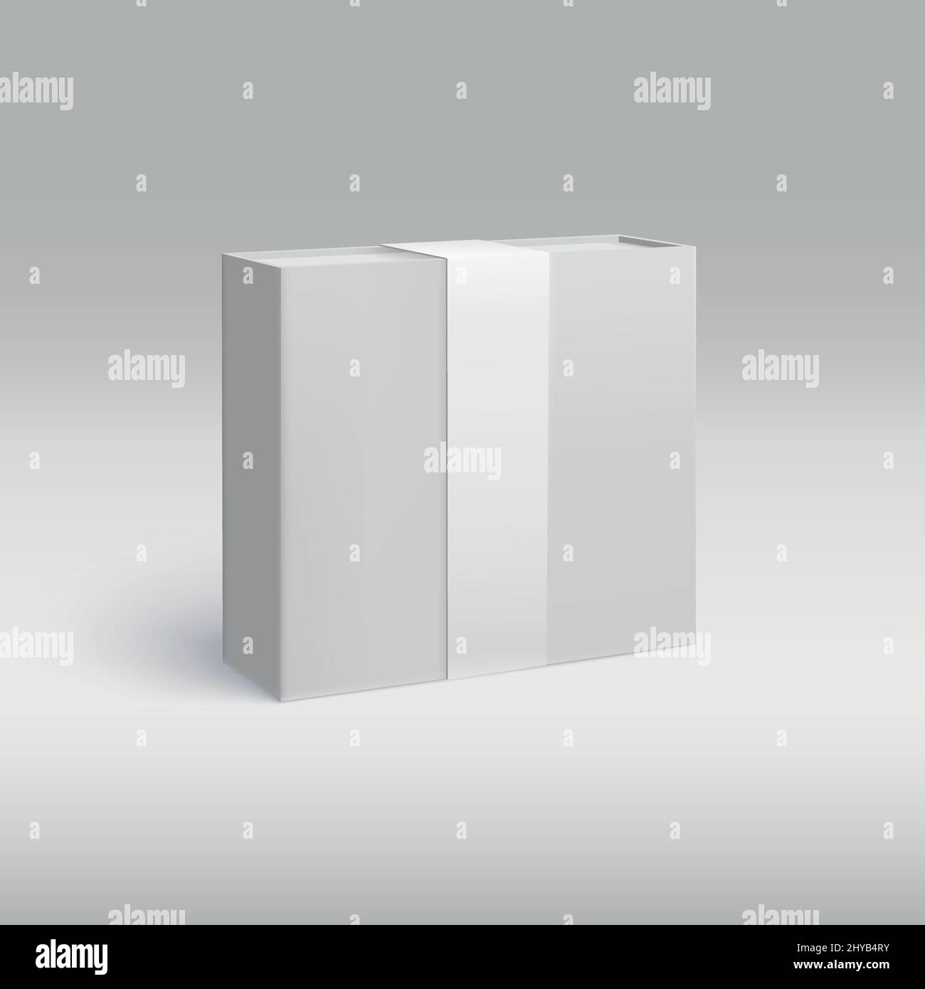 Vertical box with ribbon Stock Vector Image & Art - Alamy