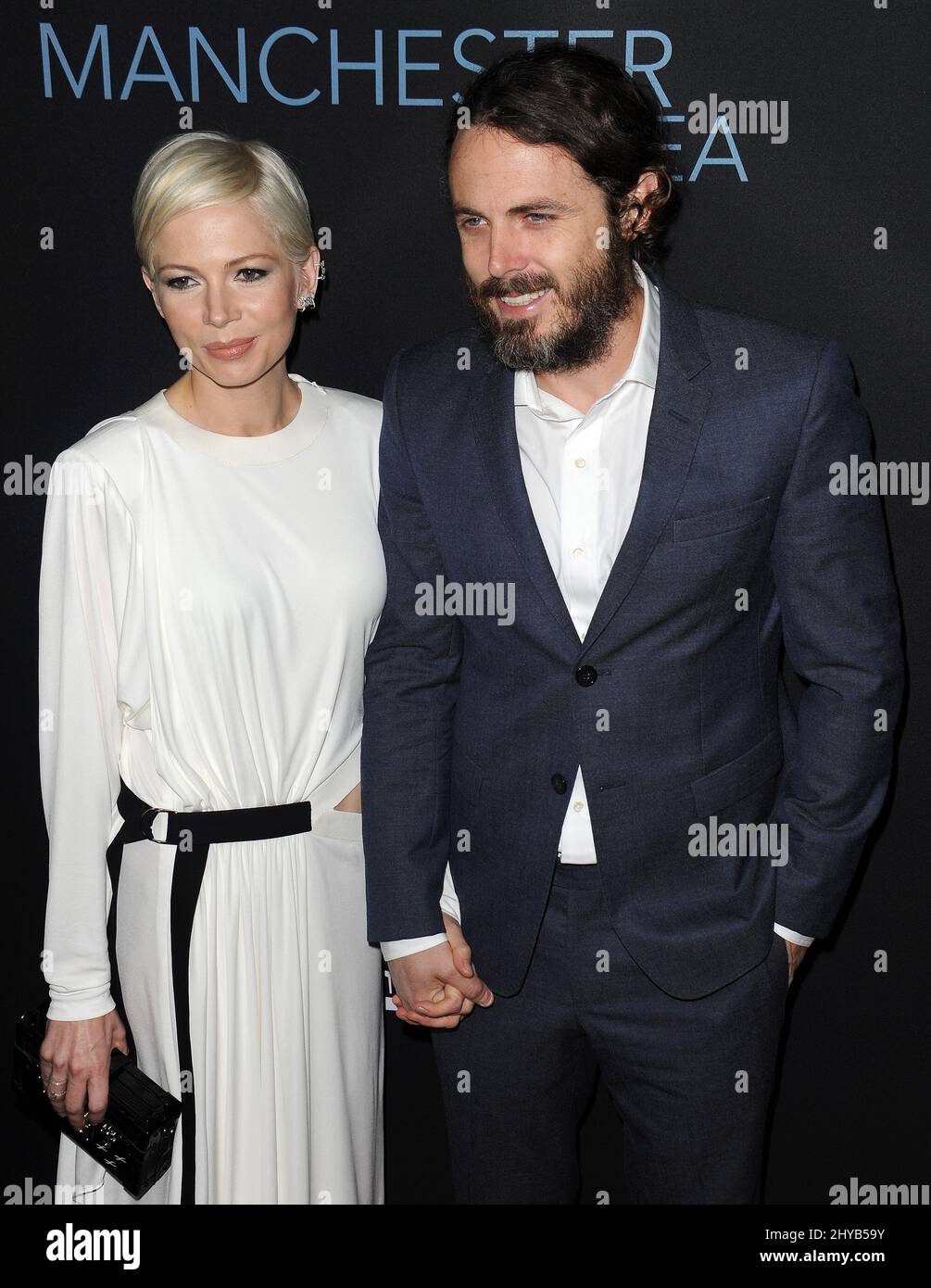 Michelle Williams, Casey Affleck attending the Los Angeles Premiere of ...