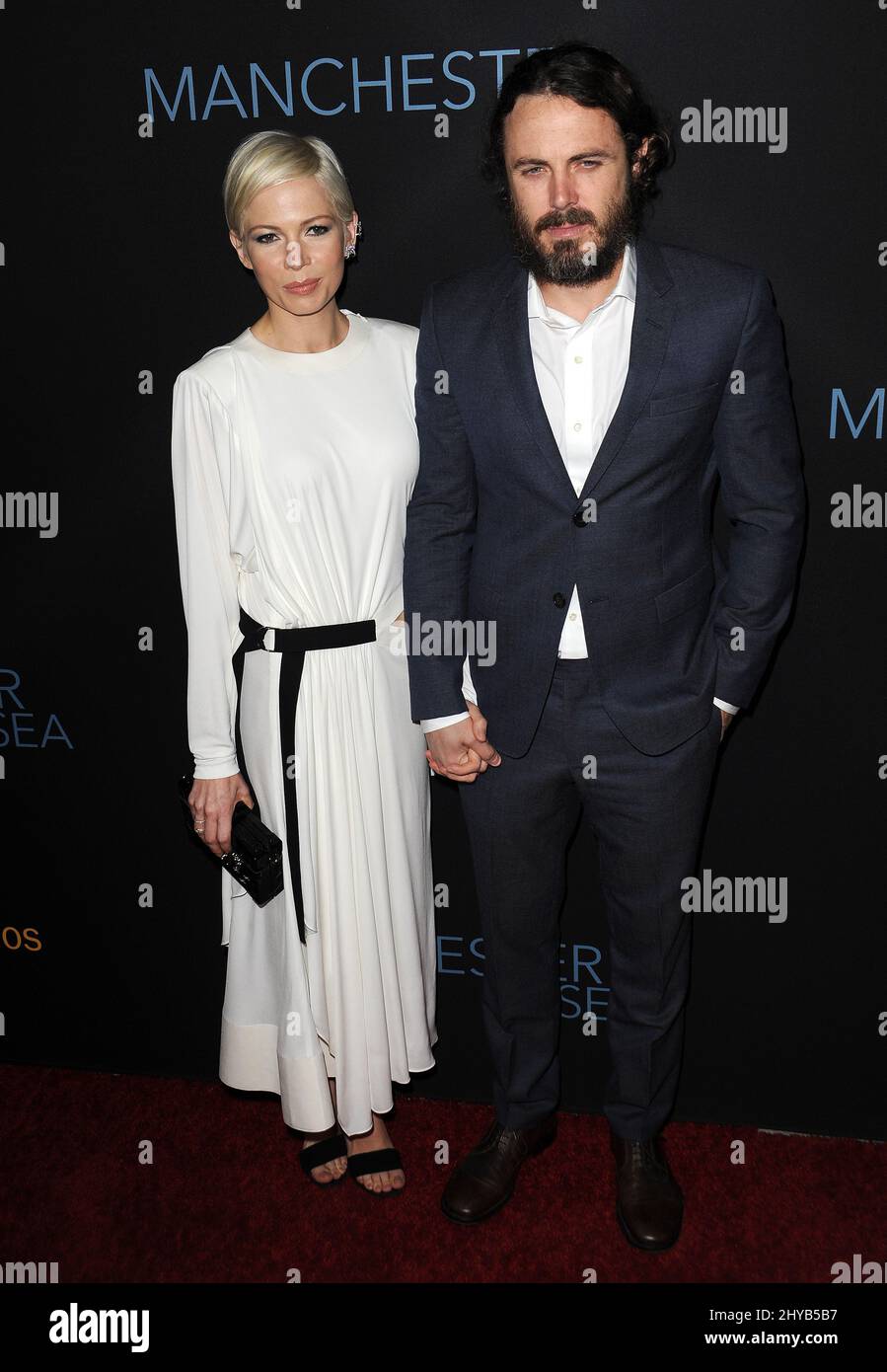 Michelle Williams, Casey Affleck attending the Los Angeles Premiere of ...