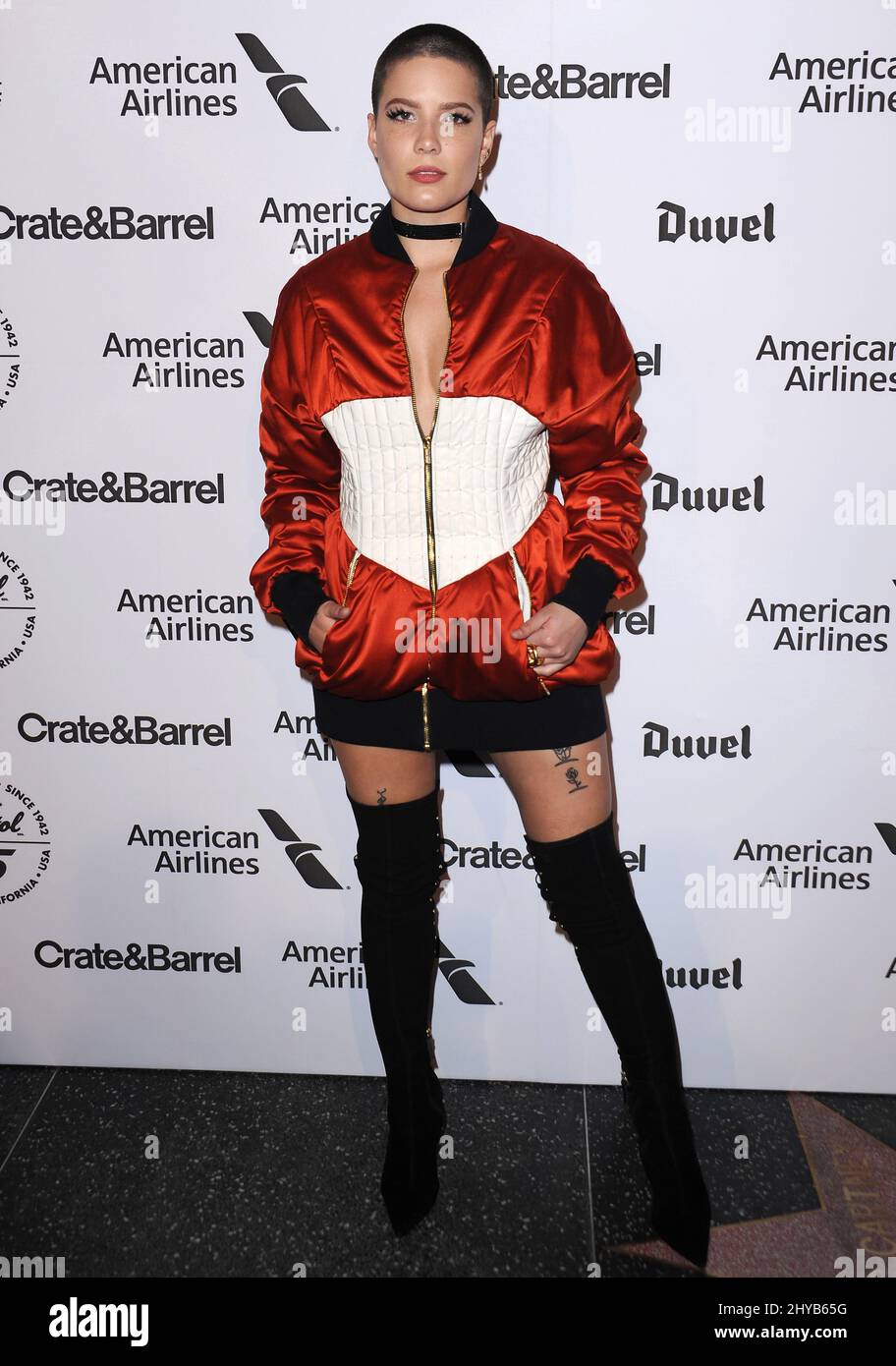 Halsey attending the Capitol Records 75th Anniversary Gala in Los ...