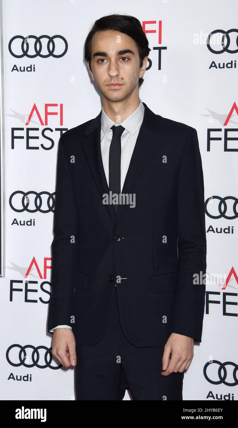 Alex Wolff attends the AFI FEST 2016 "Patriots Day" Special Closing ...