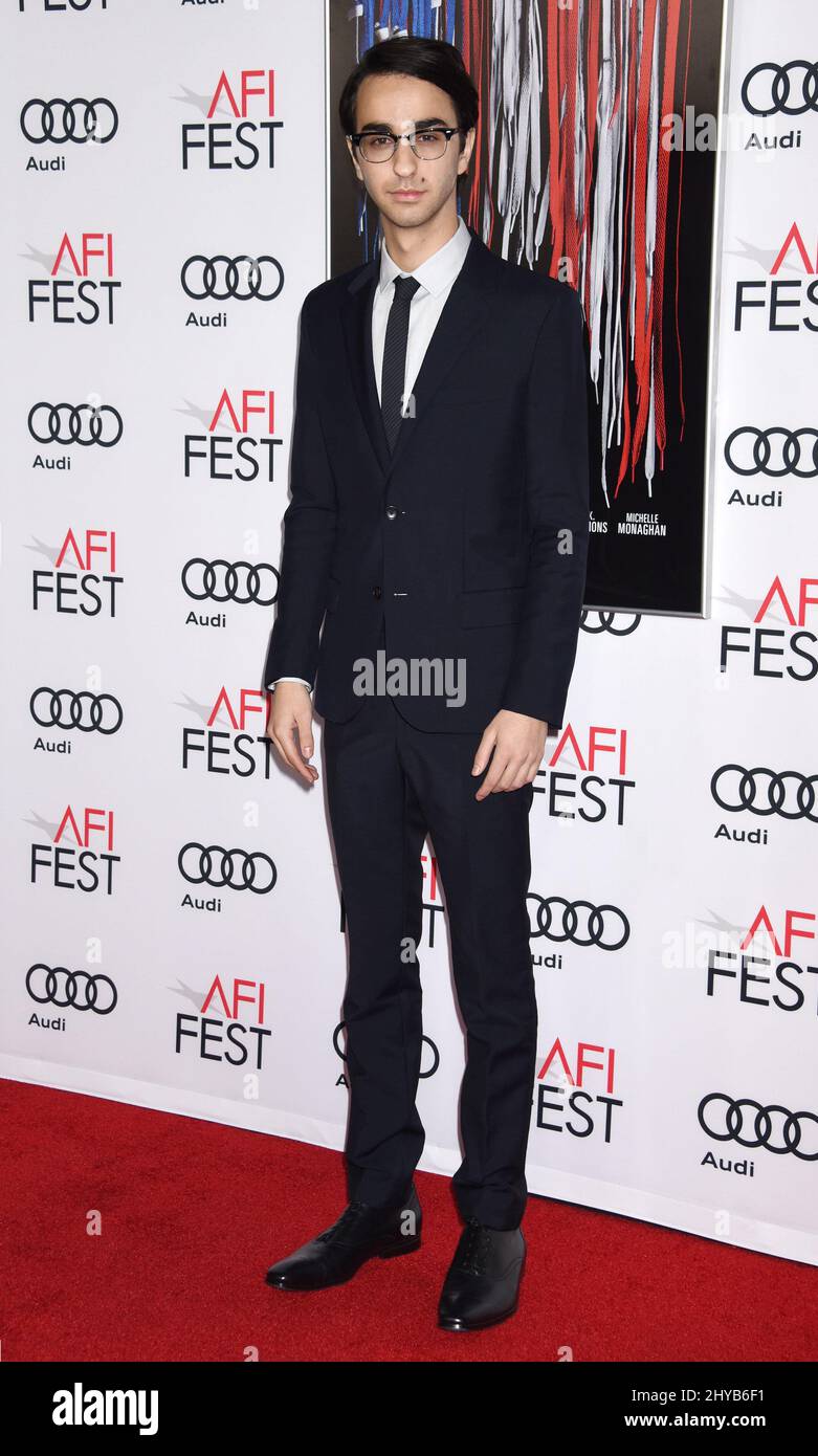 Alex Wolff attends the AFI FEST 2016 "Patriots Day" Special Closing ...