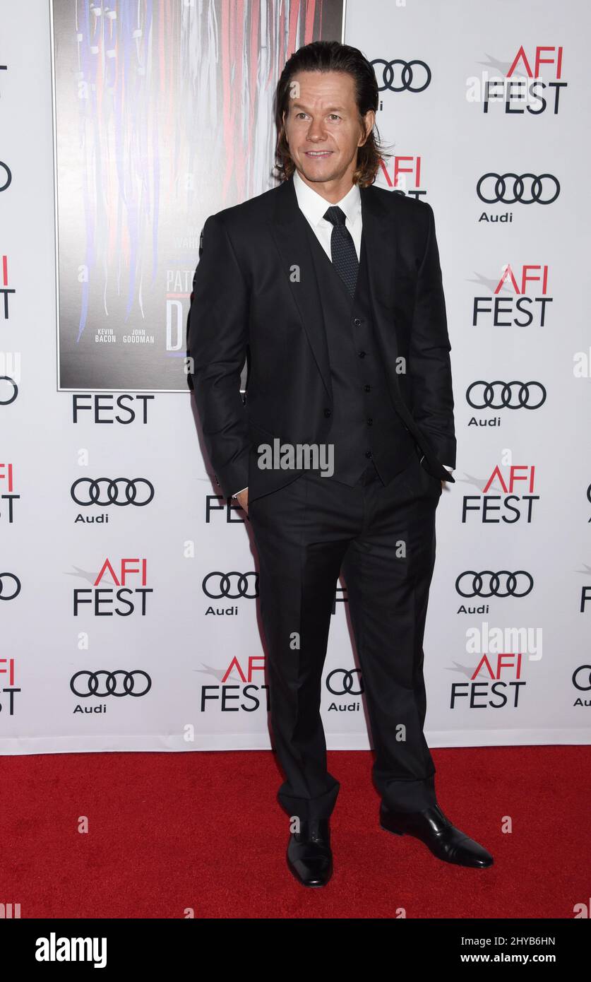 Mark Walhberg attends the AFI FEST 2016 "Patriots Day" Special Closing ...