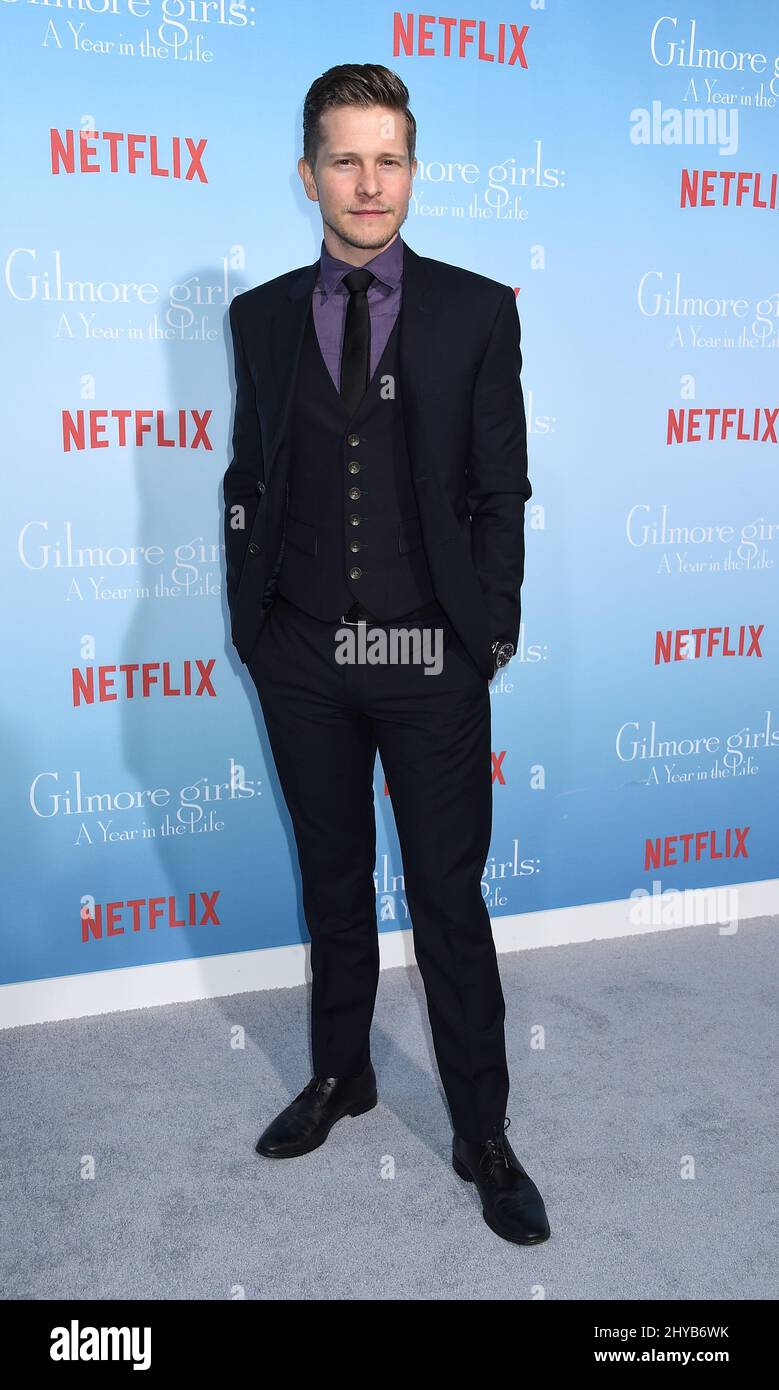 Matt Czuchry attends the "Gilmore Girls: A Year In The Life" premiere ...