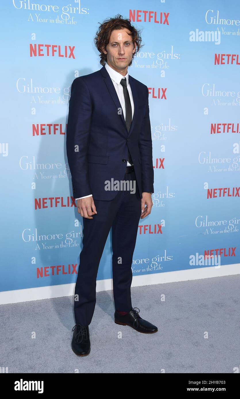 Tanc Sade attends the "Gilmore Girls: A Year In The Life" premiere by Netflix's held at the ...