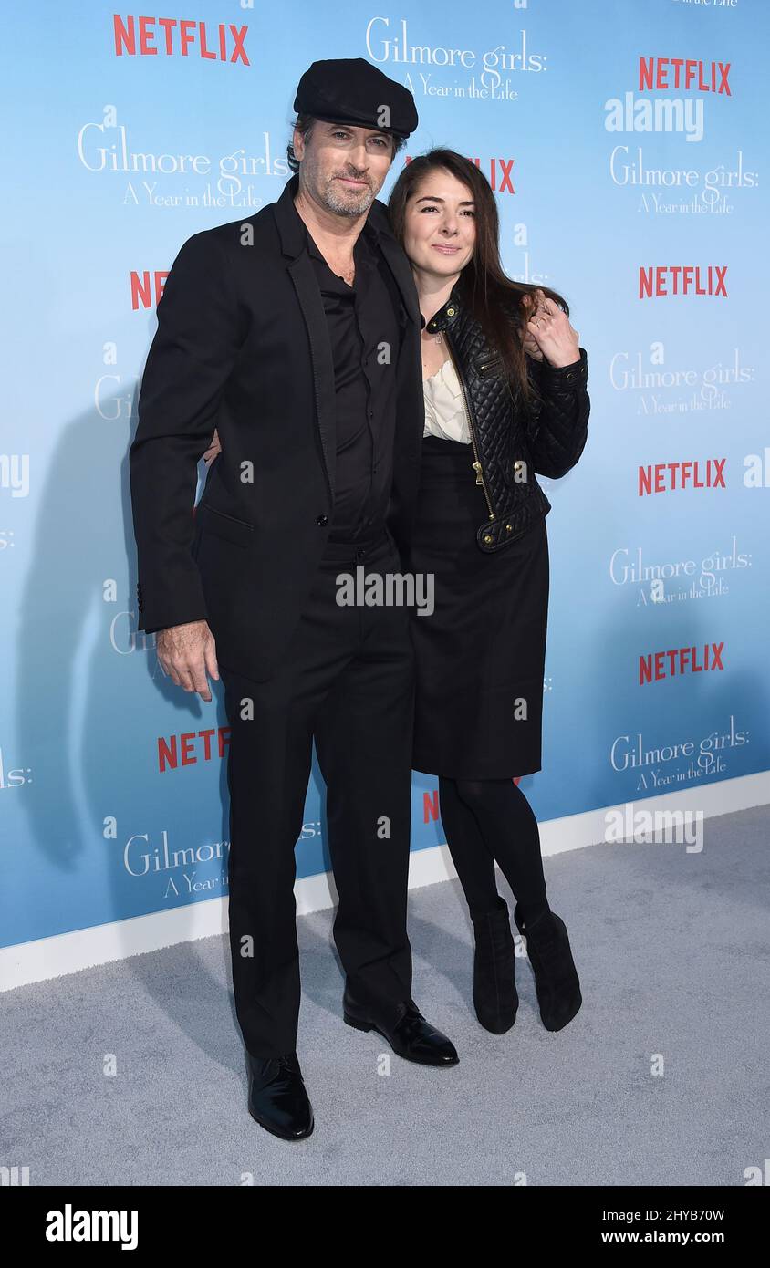 Scott Patterson and Kristine Saryan attends the "Gilmore Girls: A Year ...