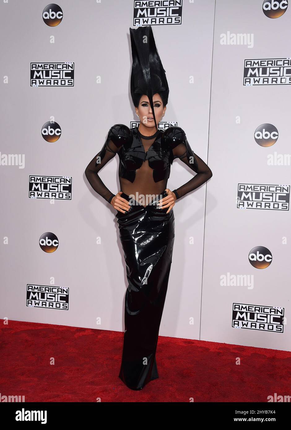 Z LaLa arriving for The 44th Annual American Music Awards held at the ...