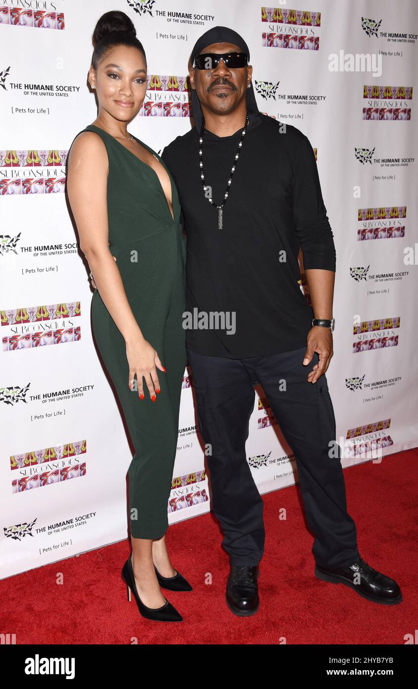 Bria Murphy and Eddie Murphy attending the "SUBCONSCIOUS" by Bria ...