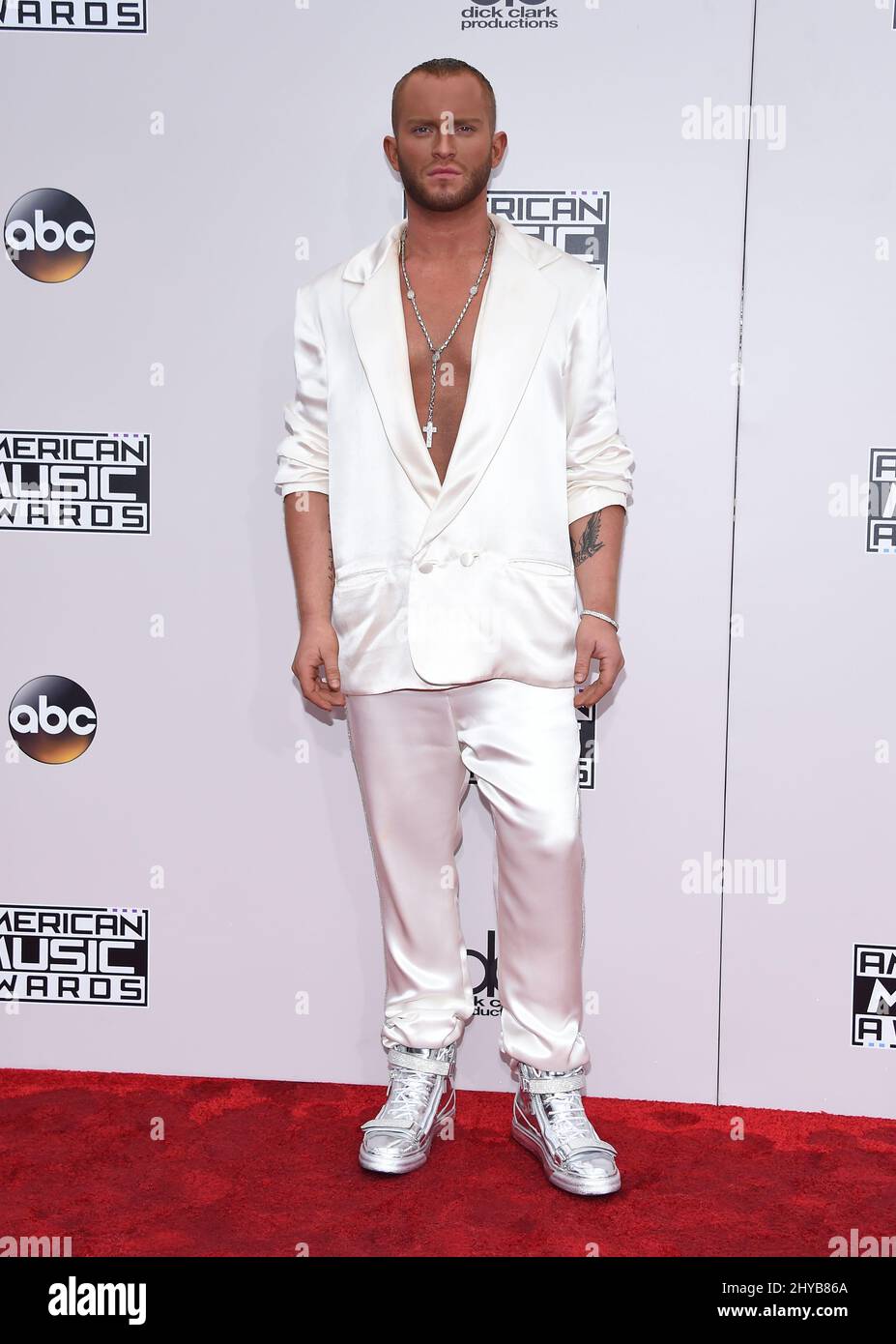 August Getty arriving for The 44th Annual American Music Awards held at ...