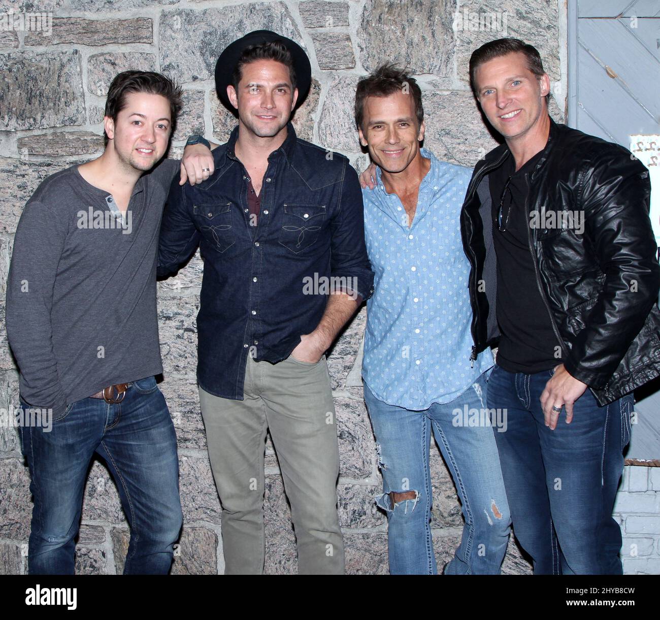 Bradford Anderson, Brandon Barash, Scott Reeves & Steve Burton of Port ...
