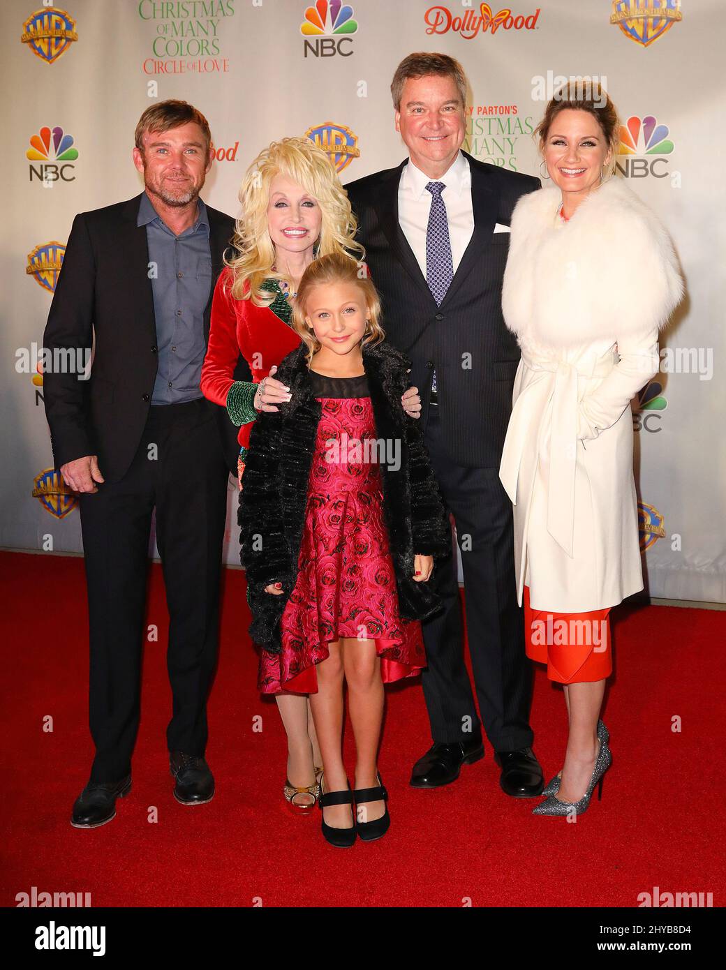Ricky Schroder and Dolly Parton and Alyvia Alyn Lind and Sam Haskell ...
