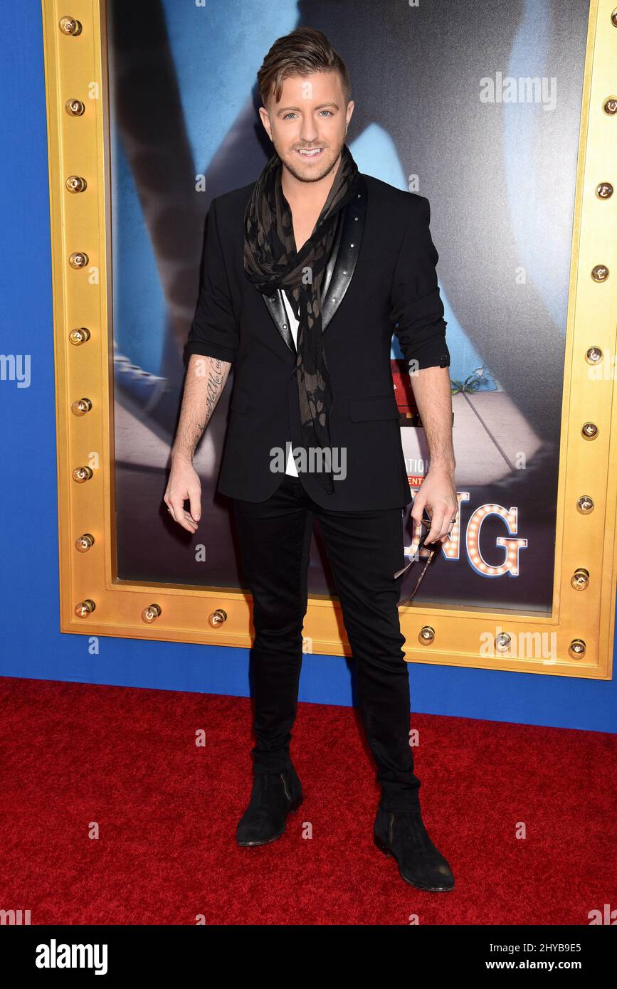 Billy Gilman attending Universal Picture's world premiere of "Sing ...