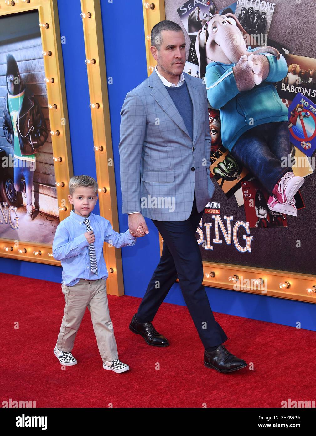 Jim Toth and Tennessee Toth attending Universal Picture's world ...