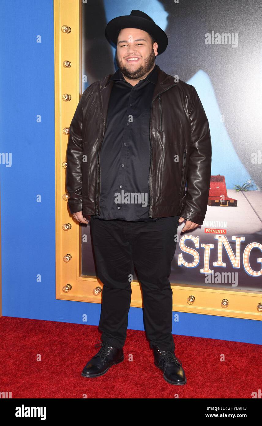 Christian Cuevas attending Universal Picture's world premiere of "Sing ...