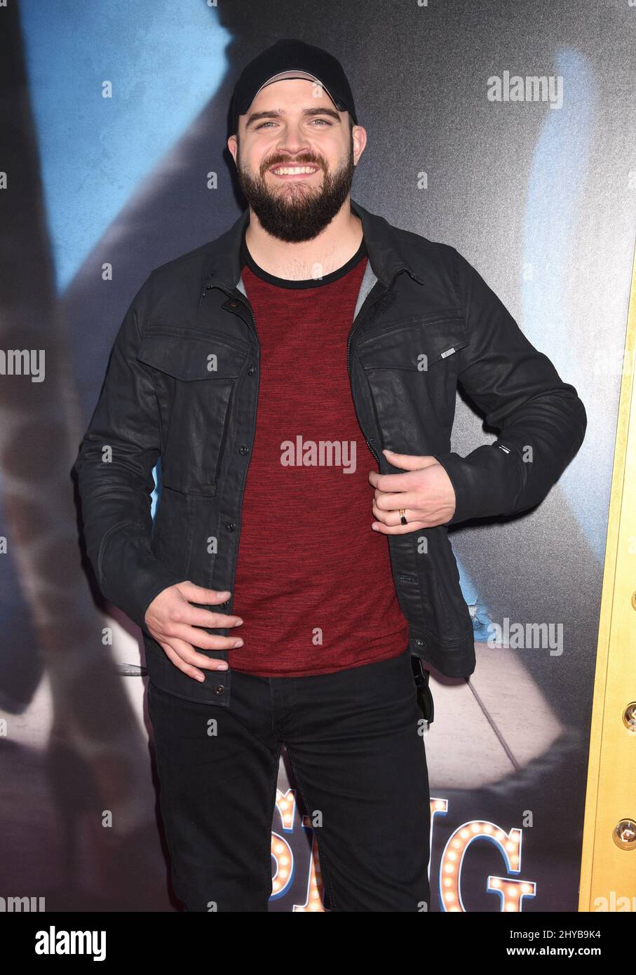 Josh Gallagher attending Universal Picture's world premiere of "Sing ...